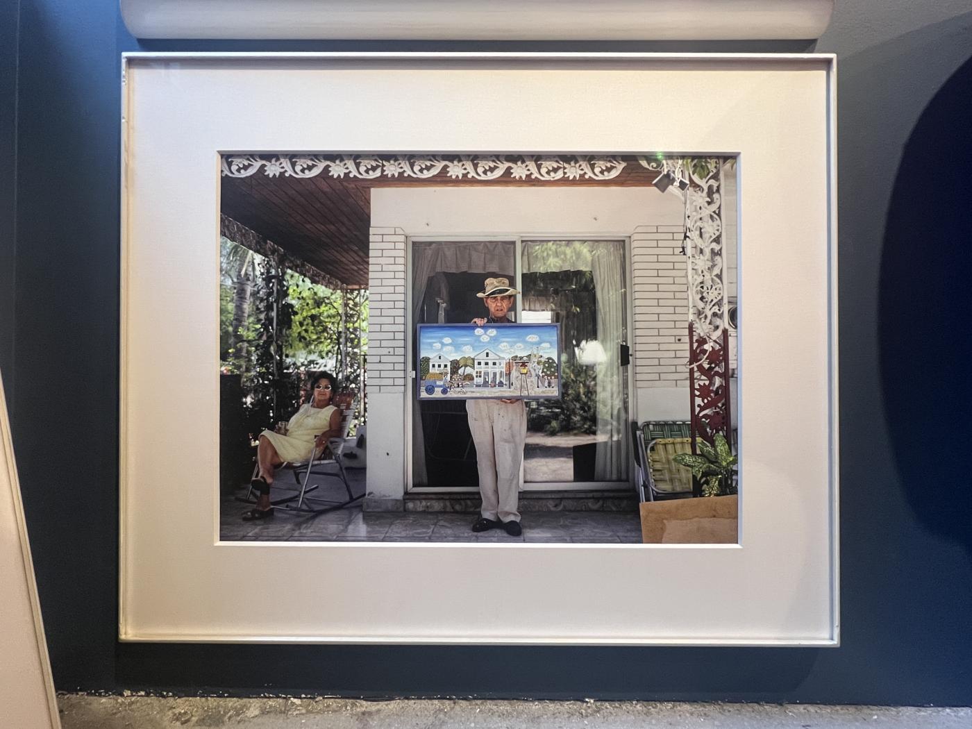 Nathan Benn - Framed photograph by Nathan Benn of Mario Sanchez in Key ...