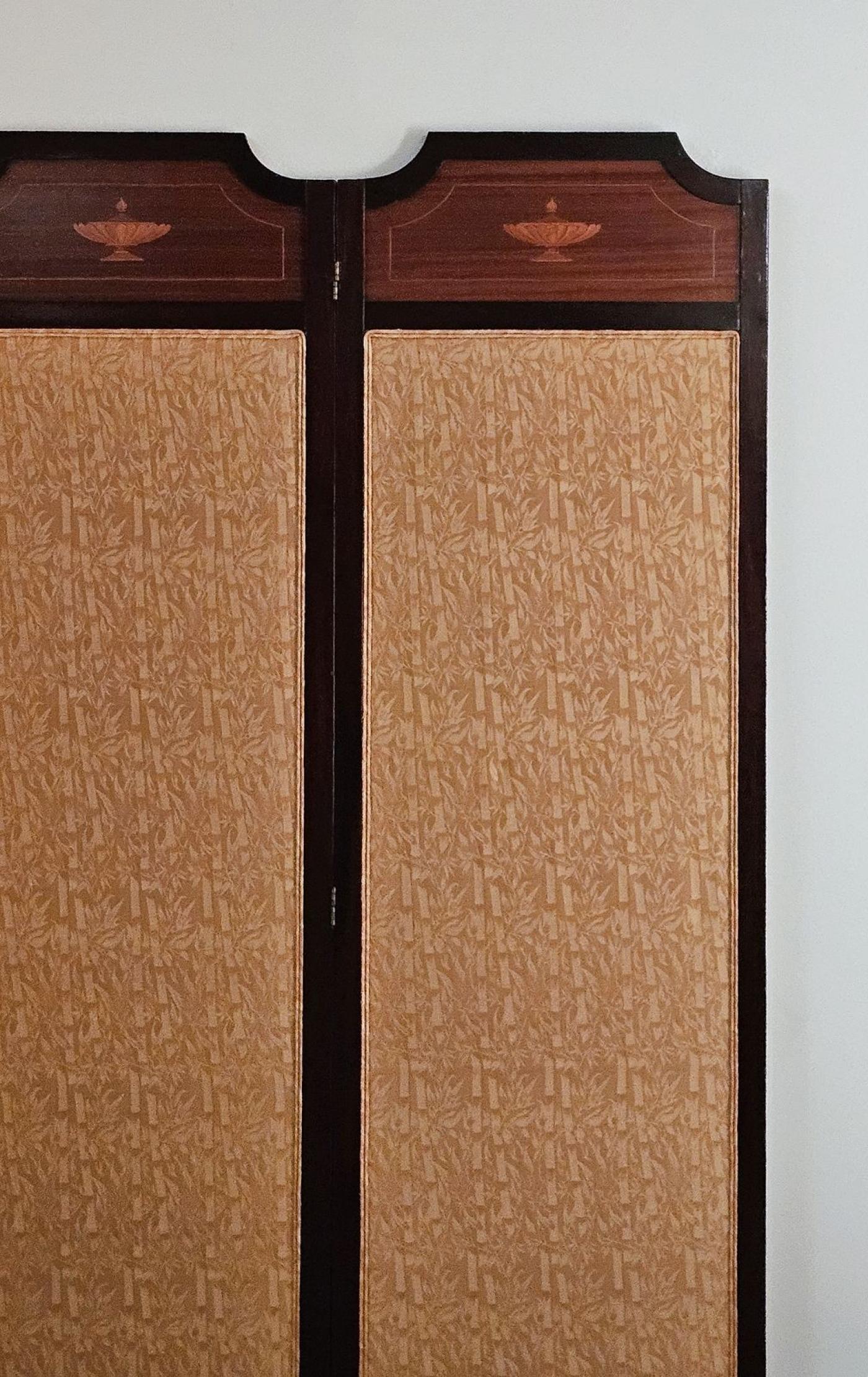 Neoclassical Edwardian English Dressing Screen