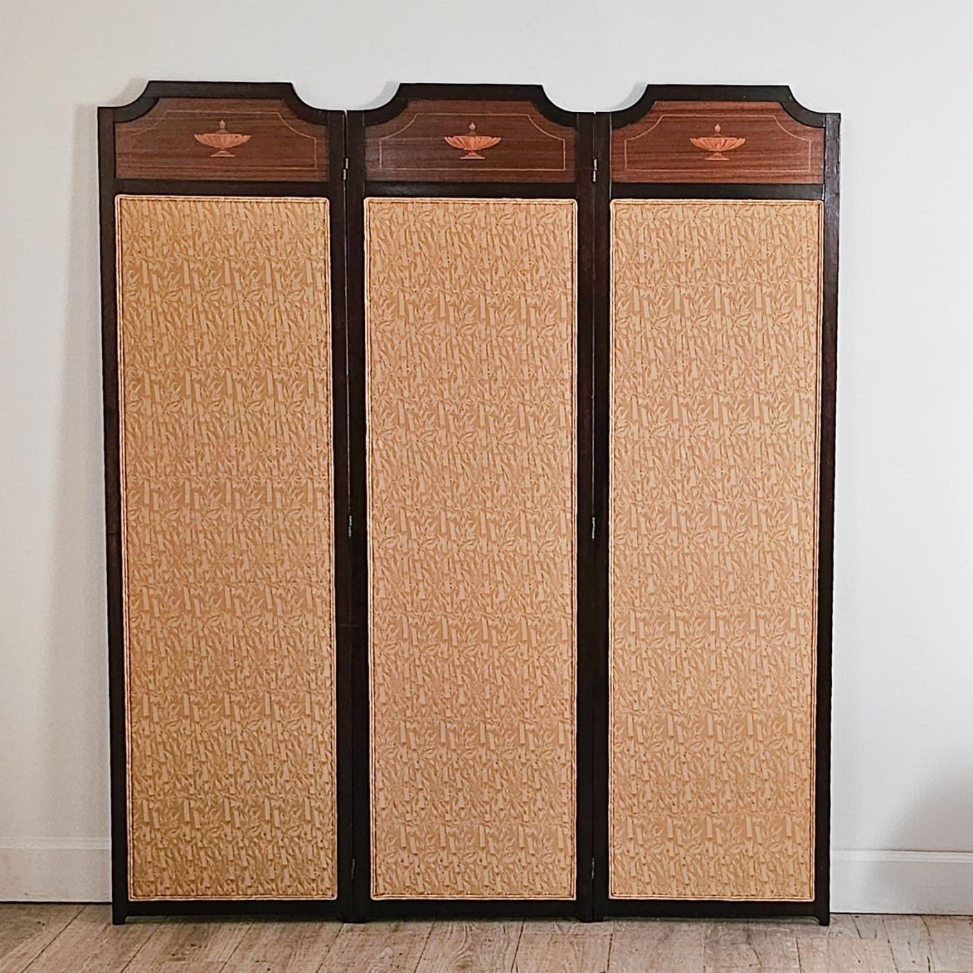 Neoclassical Edwardian English Dressing Screen