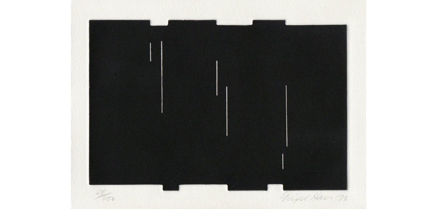 Nigel Hall - Untitled (From Eighteen Small Prints), 1973
