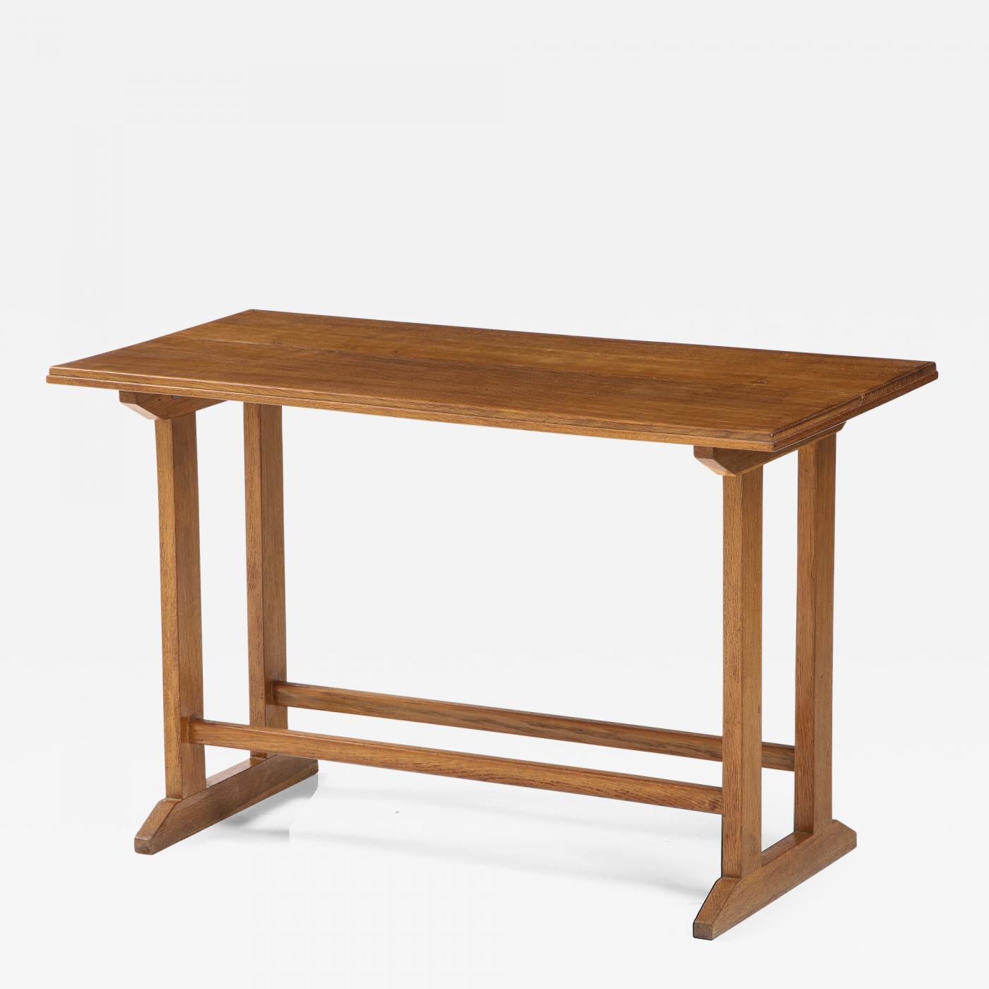 Oak Console Table, Hague School, Netherlands