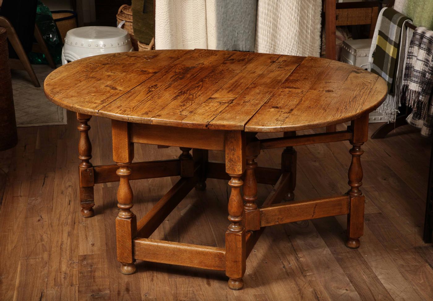 Oak Gateleg Table