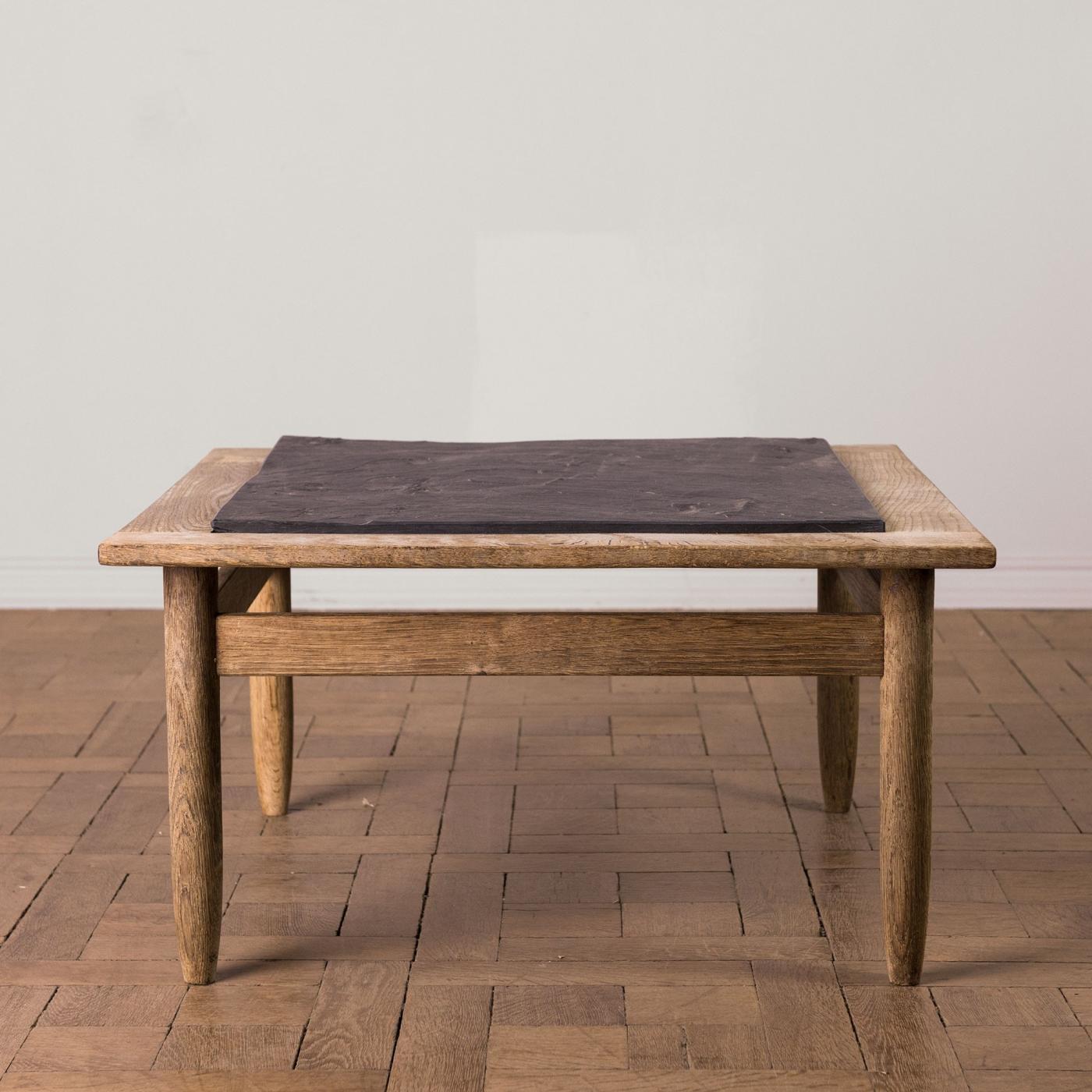 Oak & Slate Coffee Table