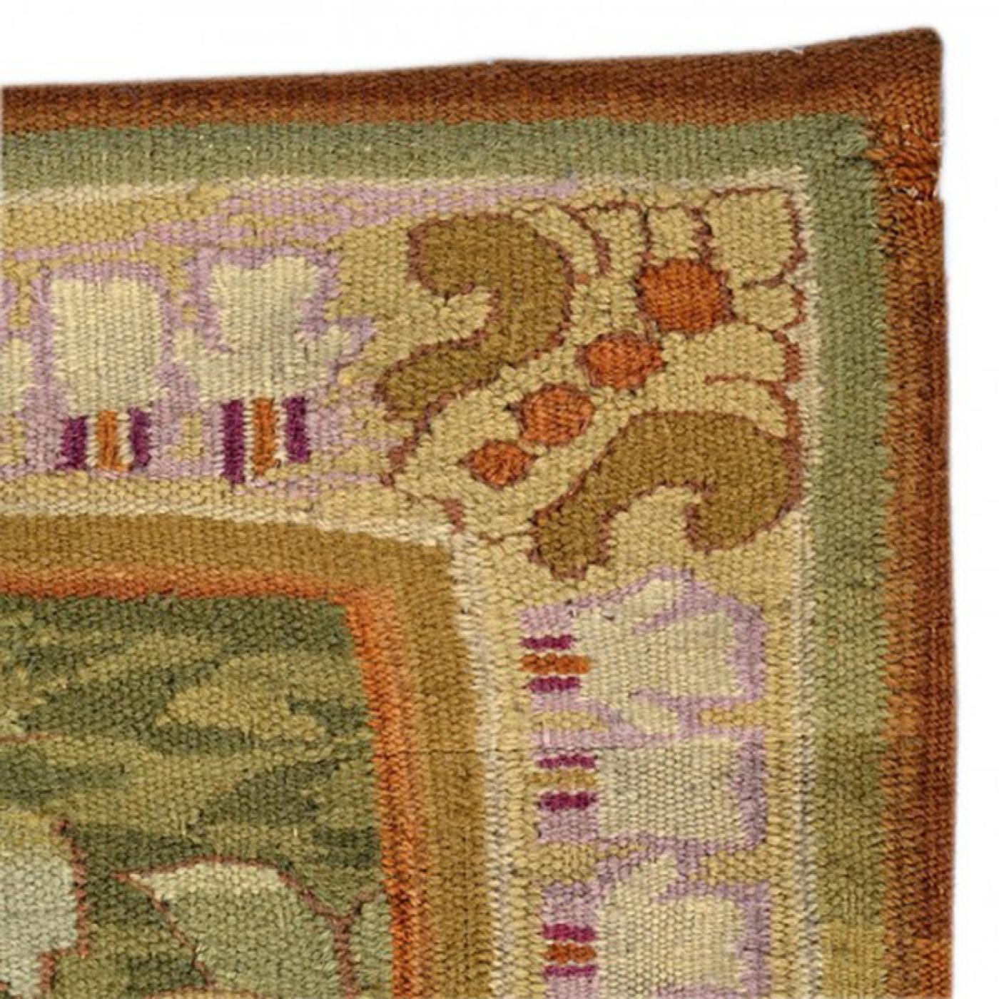 Otto Eckmann - Art Nouveau Tapestry AFter "Five Swans" by Otto Eckmann ...
