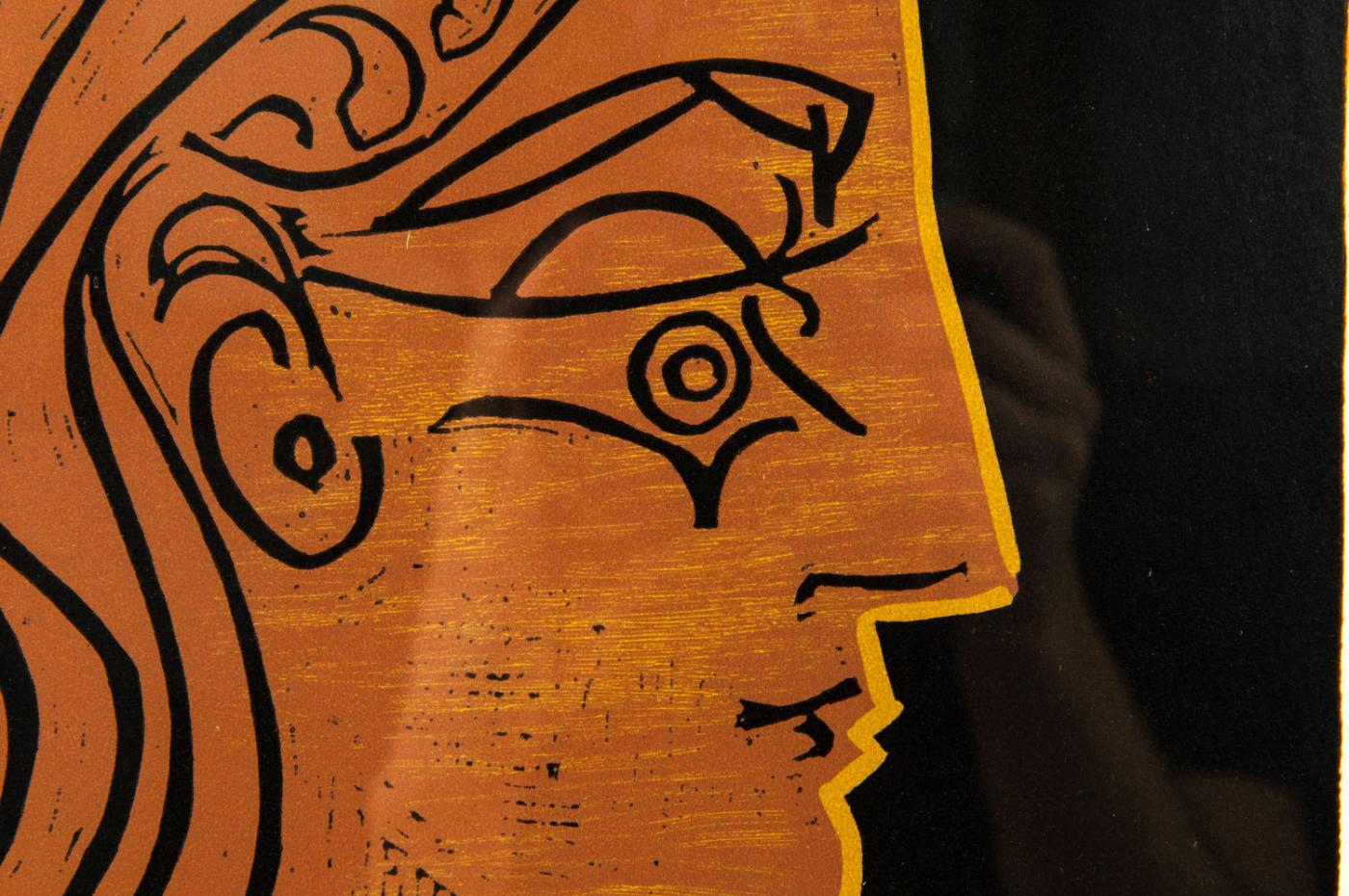 Pablo Picasso - Pablo Picasso Wood Framed Decorative Art