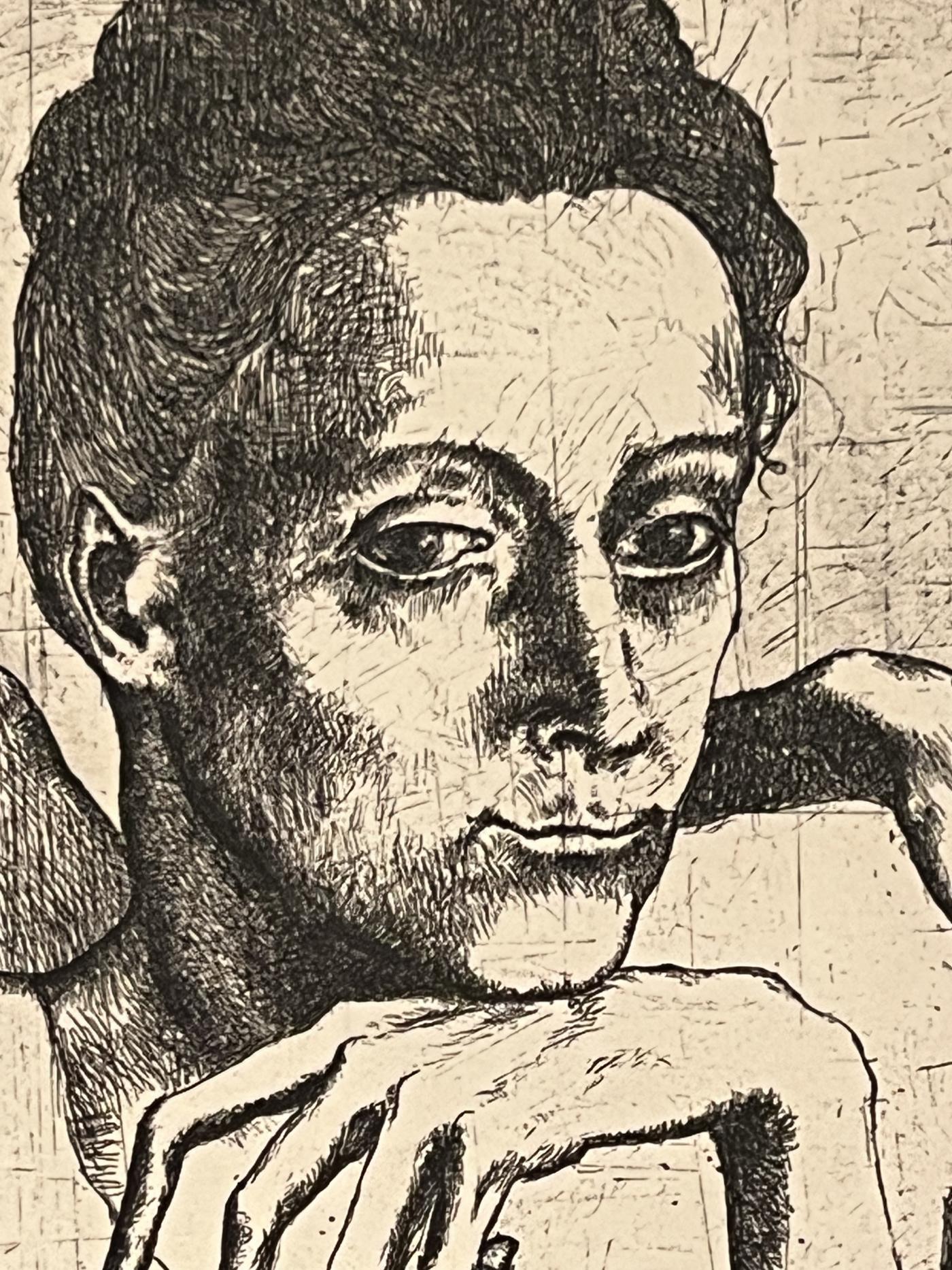 Pablo Picasso - RARE EARLY LE REPAS FRUGAL PENCIL SIGNED PICASSO ...