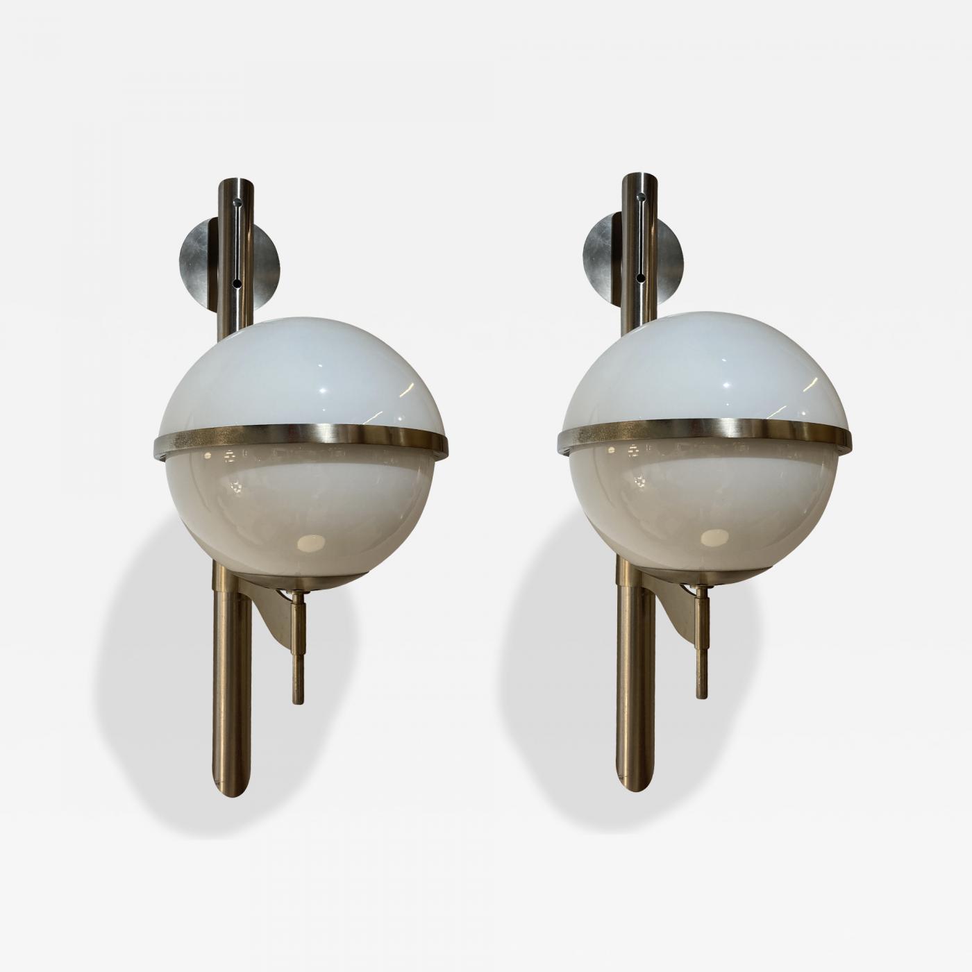 Pair of 1960's tall sconces