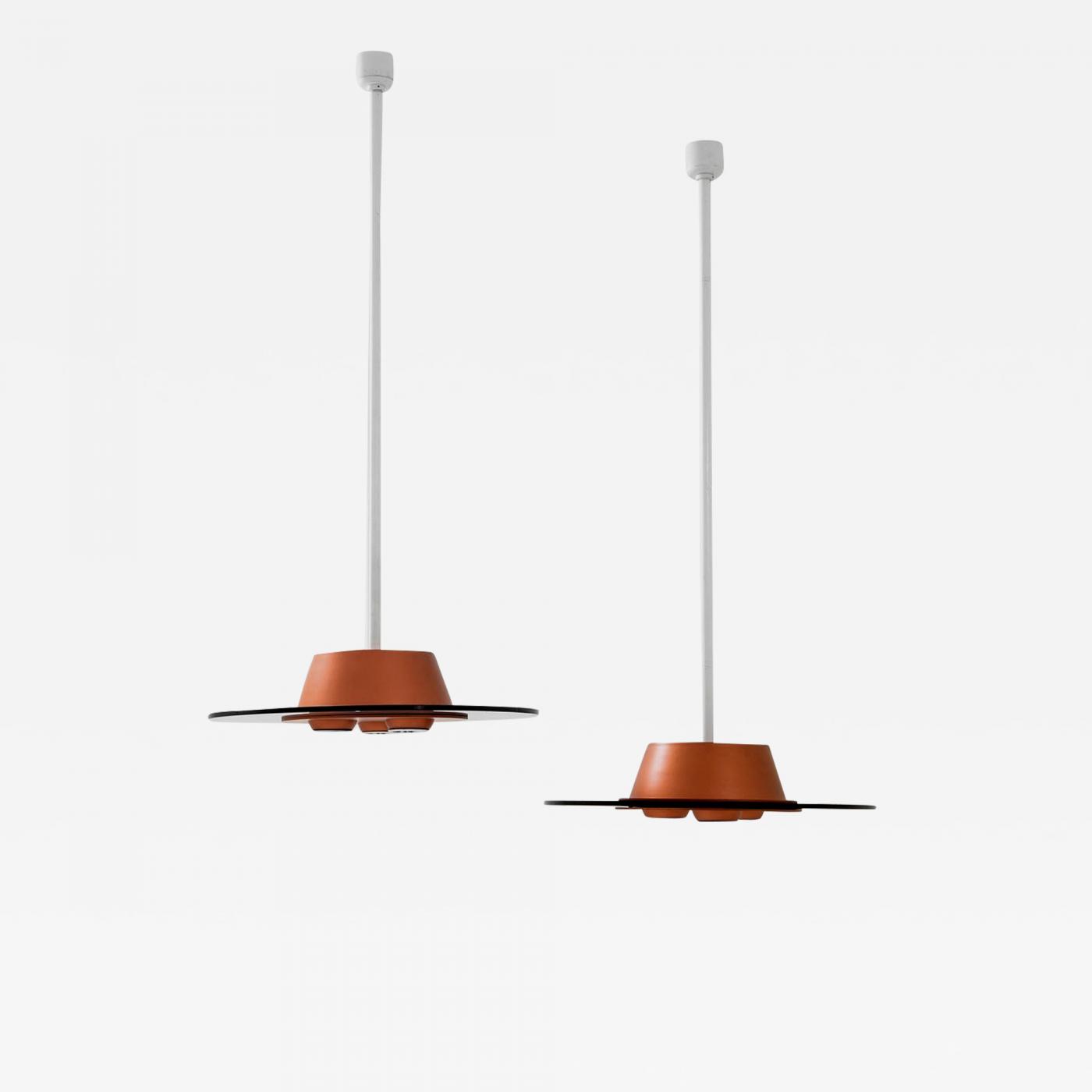 Pair of 70s Large Ceiling Light
