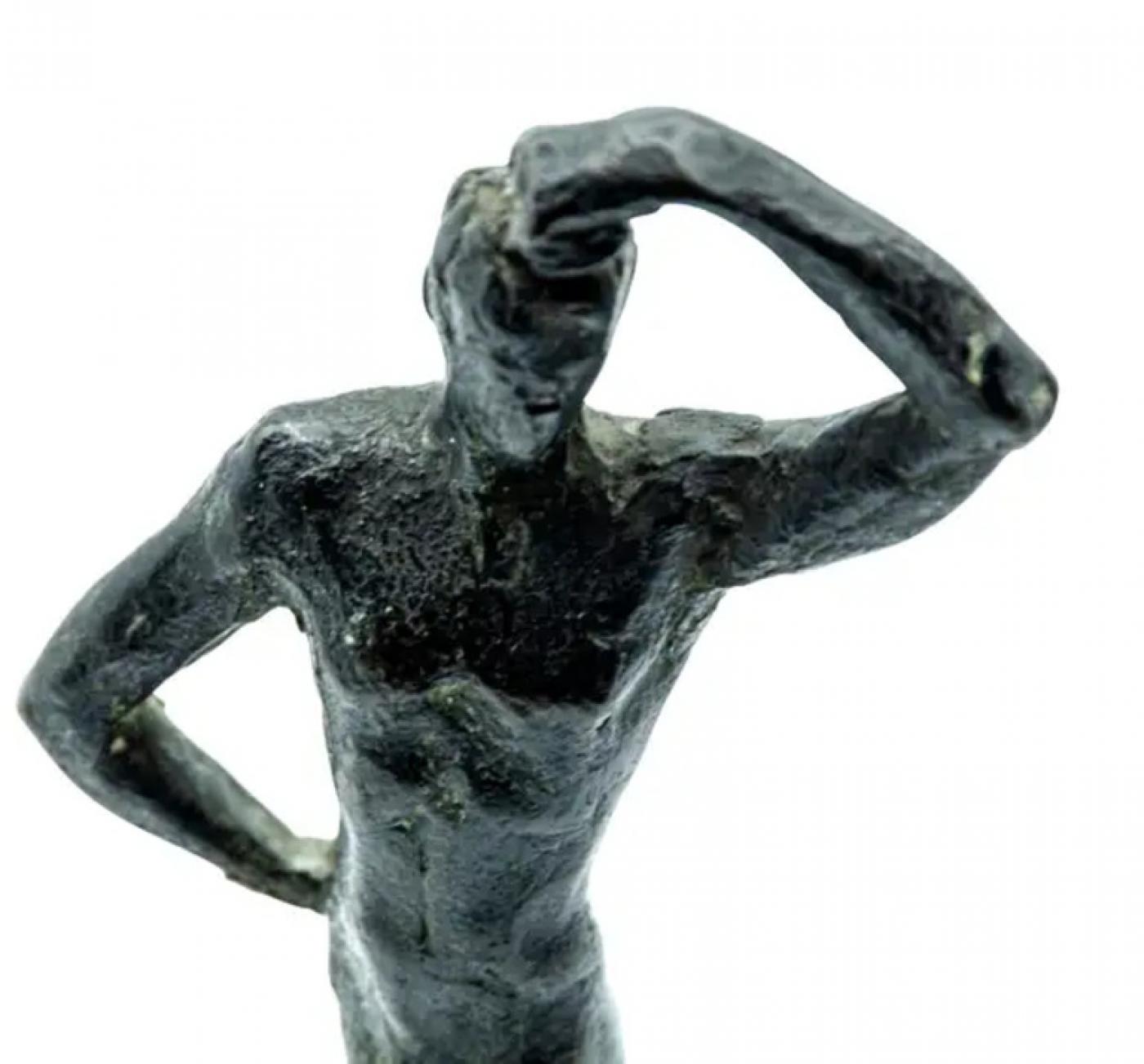 William Hunt Diederich - Pair of Bronze Figures of Adam and Eve by ...