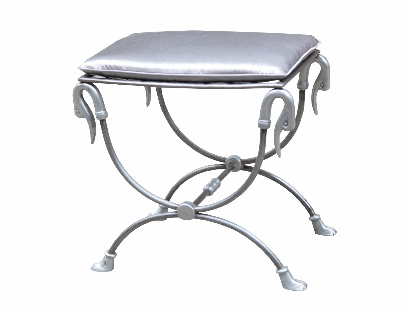 Pair of Cast Iron Stools