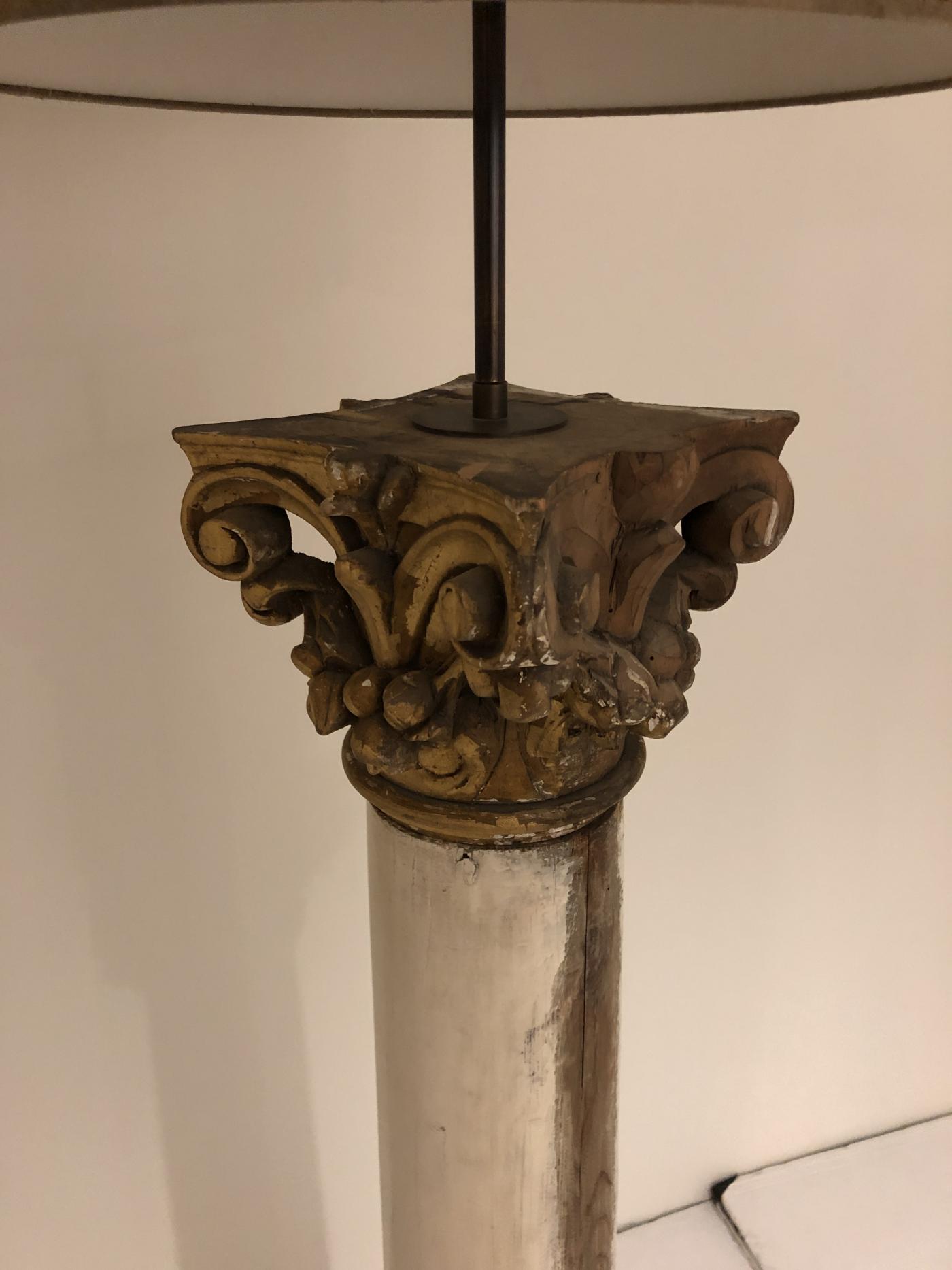 Pair of Columns Floor Lamps