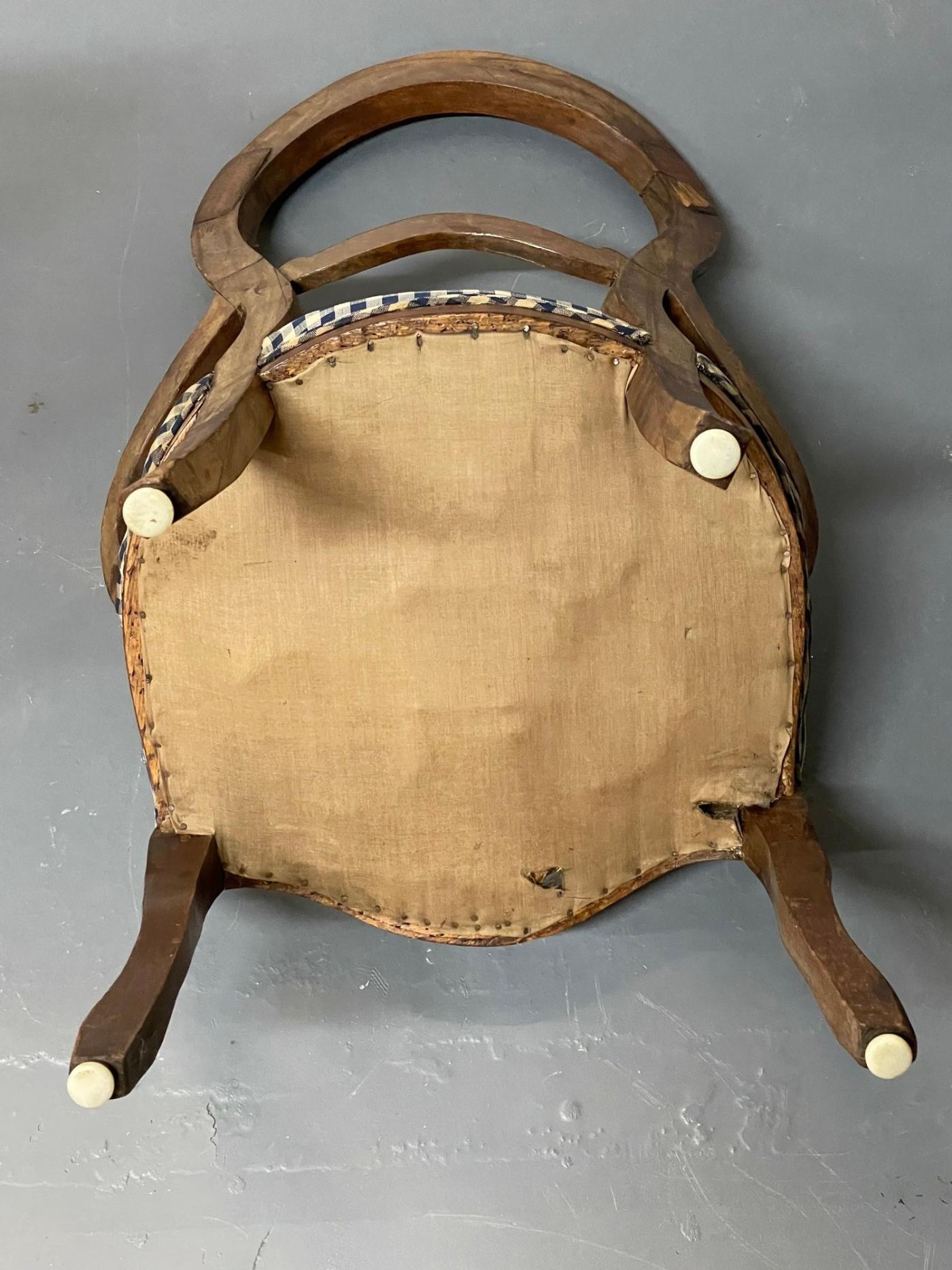 John Henry Belter - Pair of Early Victorian John Henry Belter Style ...