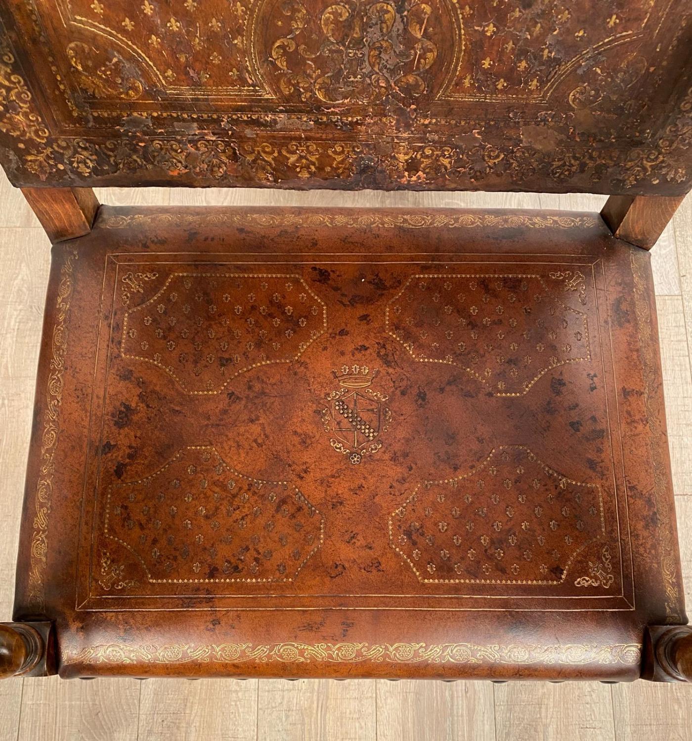Pair of Italian Oversized Carved Baroque Style Thrones, circa 1860