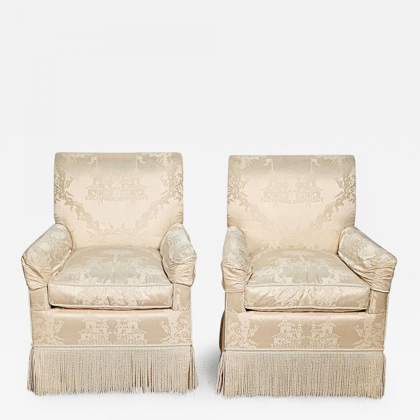 Pair of Michael Taylor Chairs, U.S.A. circa 1980.