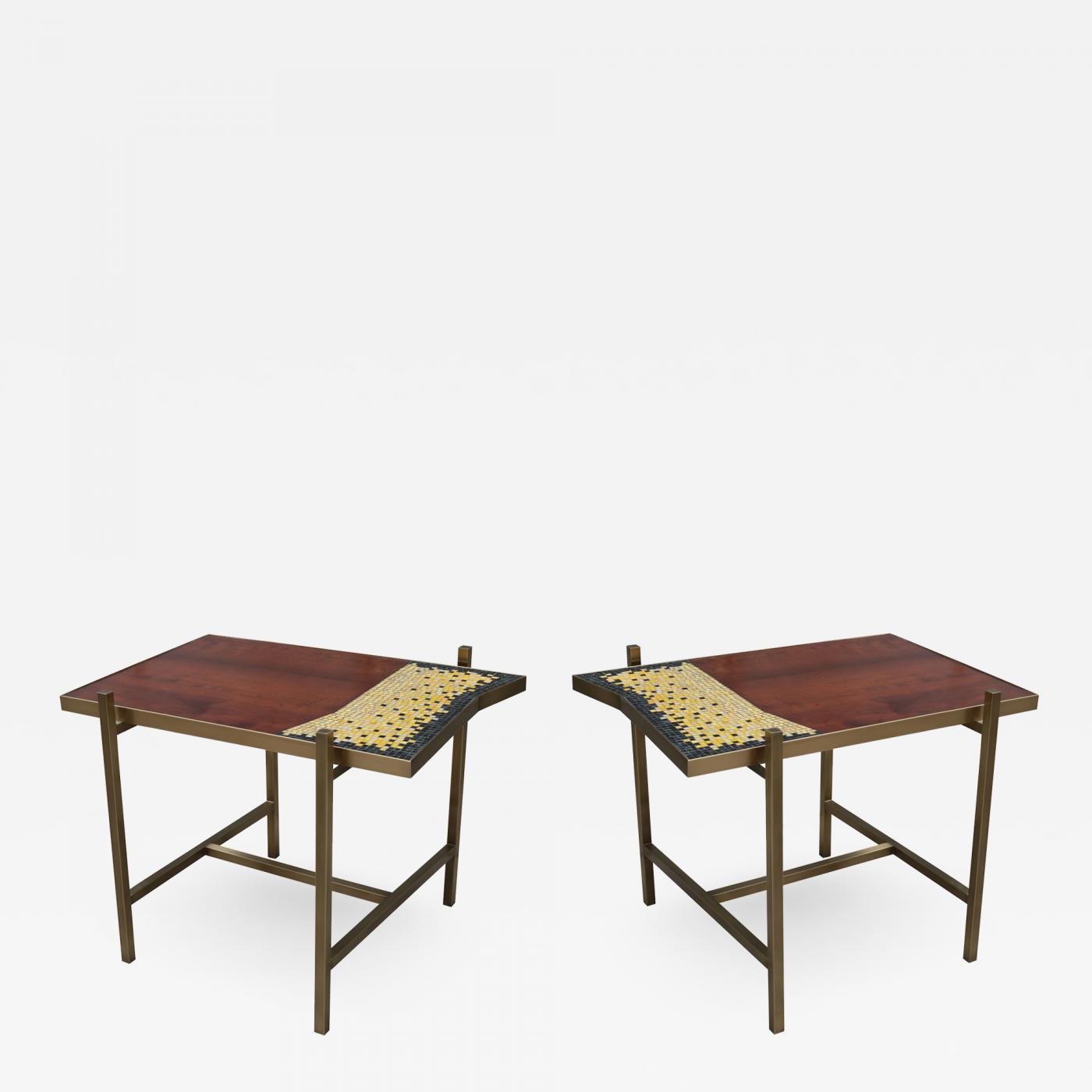 Pair of Mid-Century End Tables
