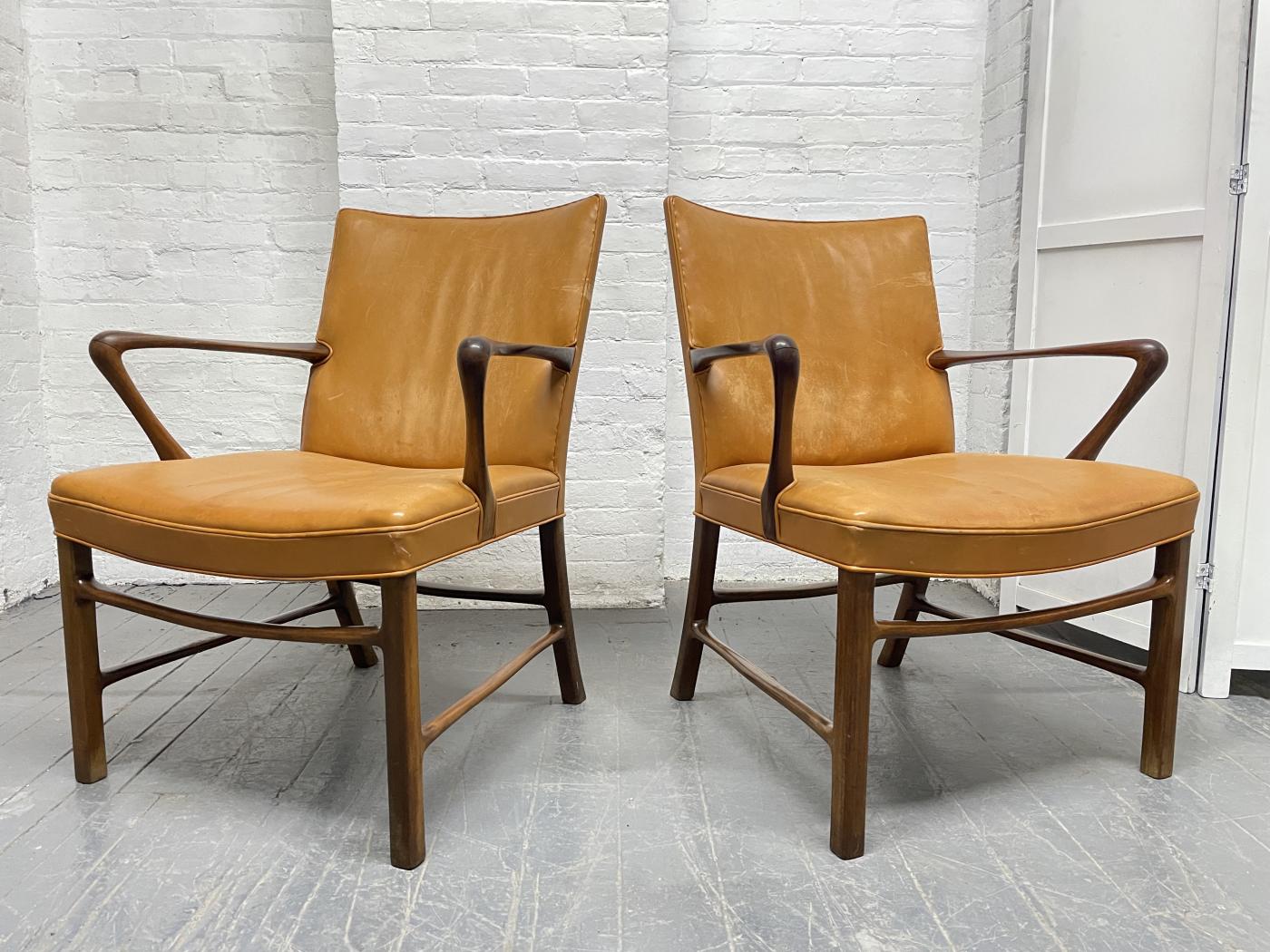 Palle Suenson - Pair Palle Suenson Armchairs for Jacob Kjaer