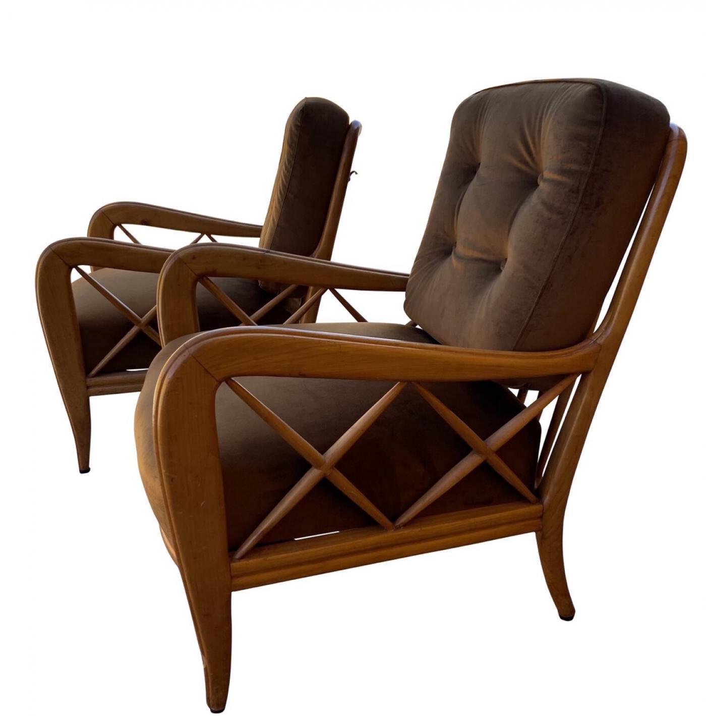 Paolo Buffa - Paolo Buffa Lounge Chairs