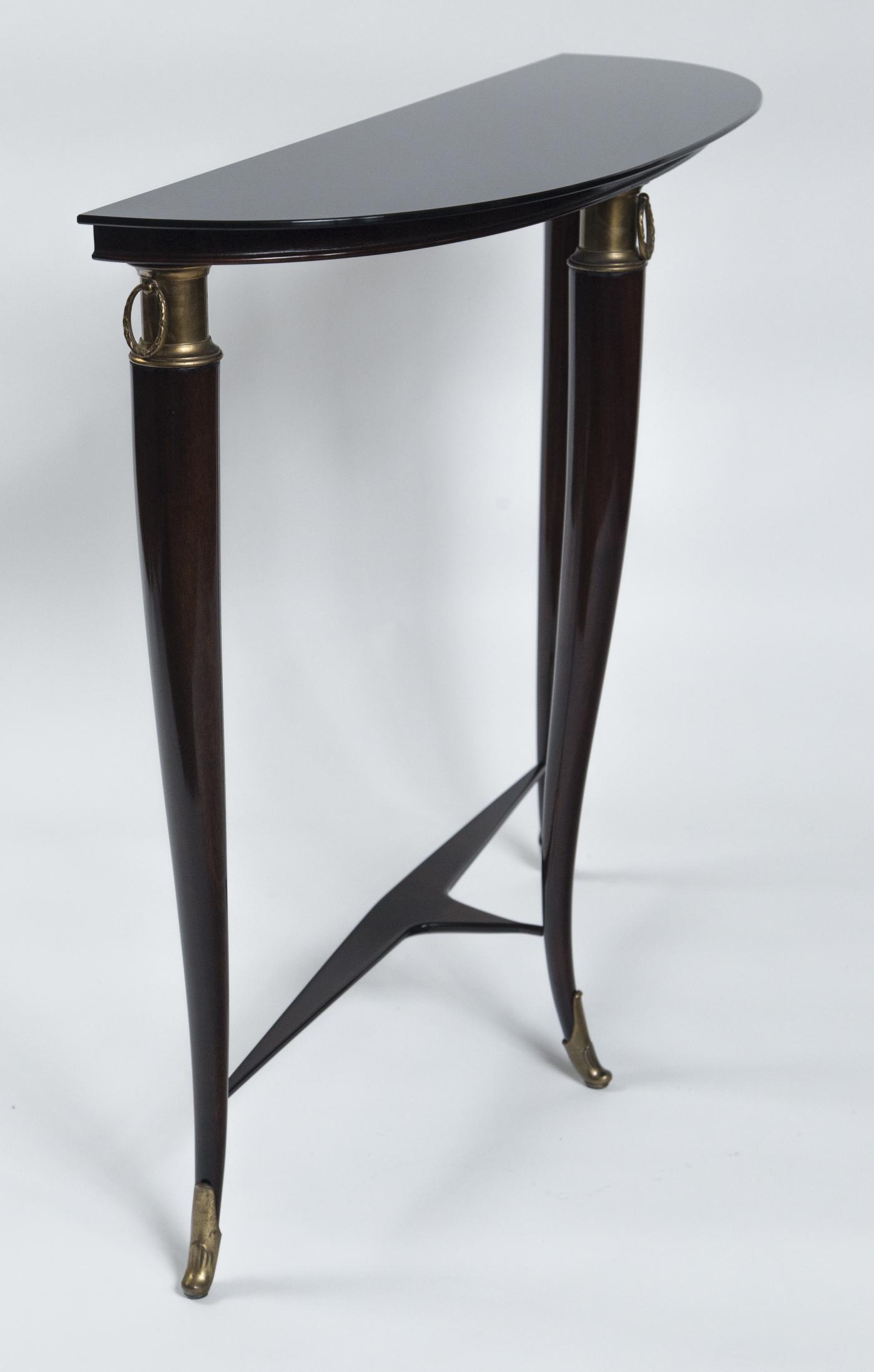 Paolo Buffa - Small Mid Century Italian Console Table by Paolo Buffa