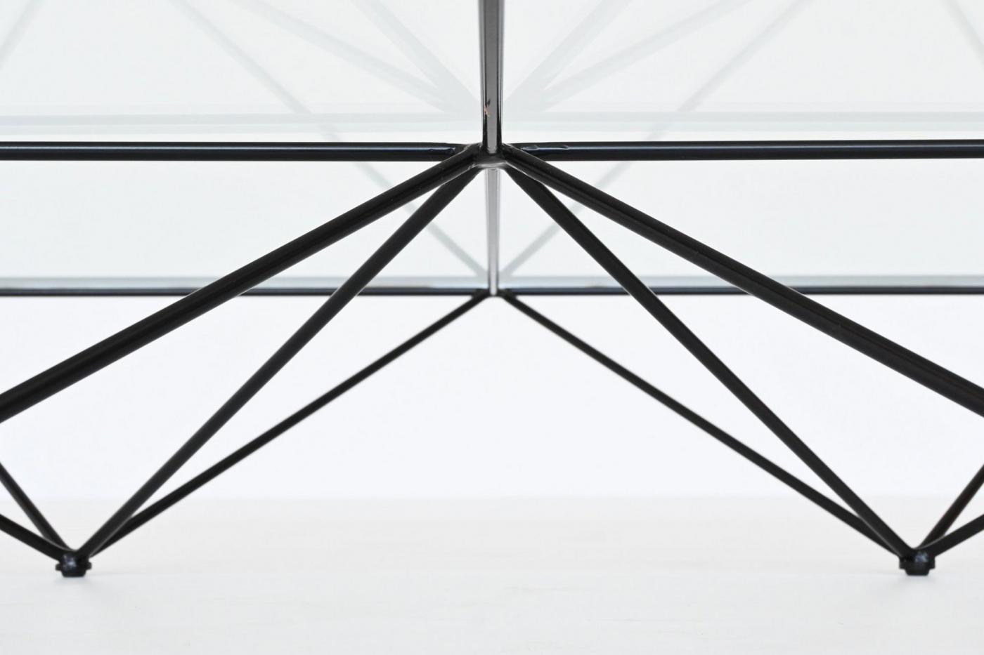 Paolo Piva - Paolo Piva square shaped model Alanda coffee table B&B ...