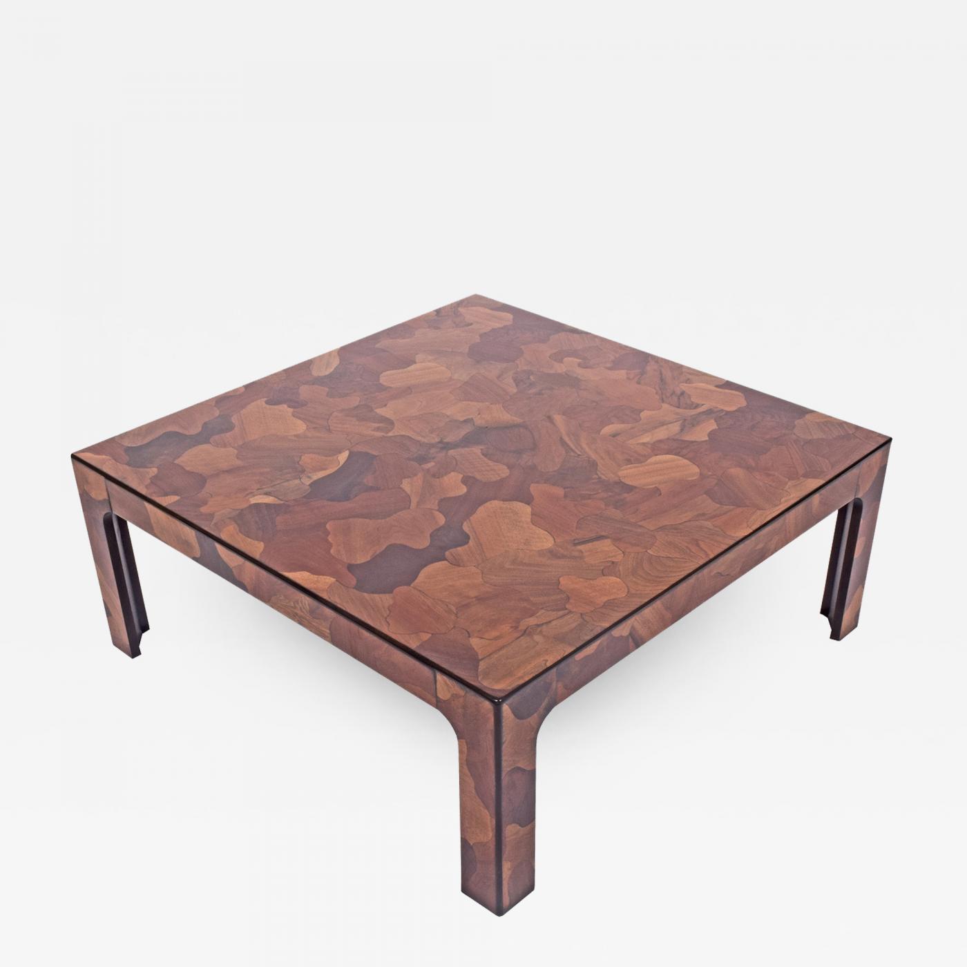 Patchwork American coffee table 1970's