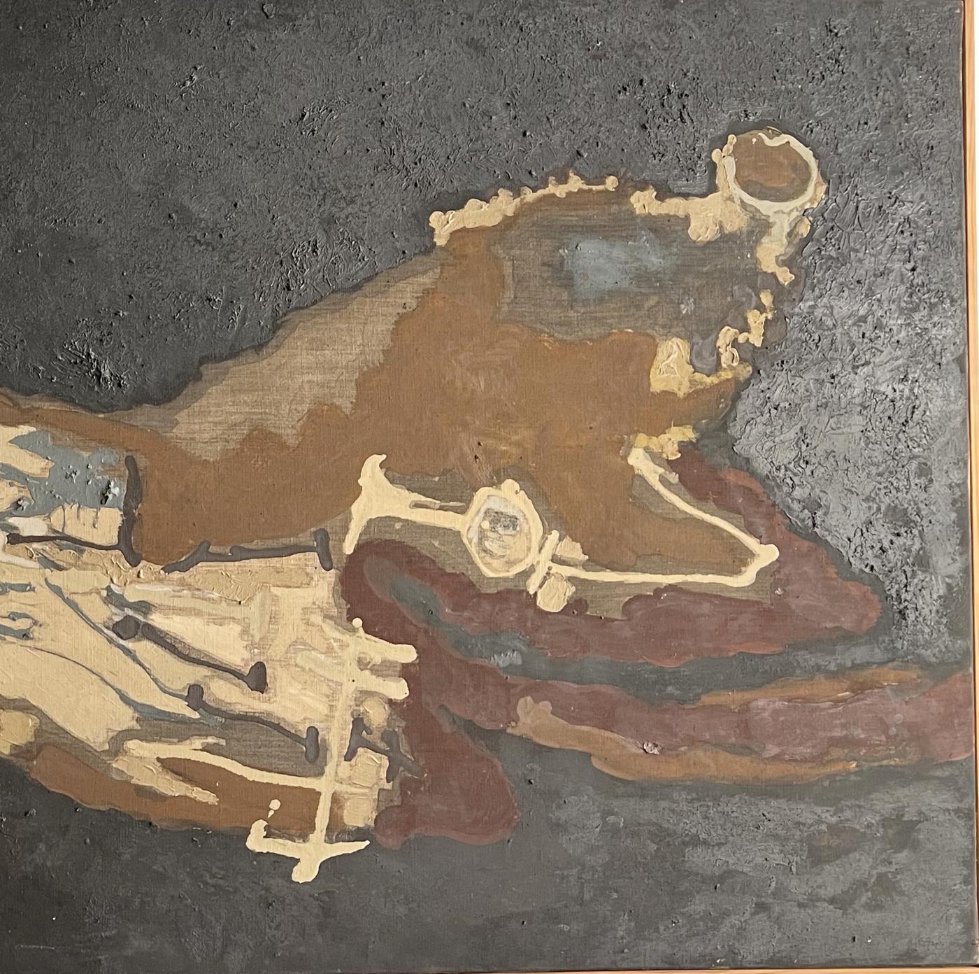 Paul Ackerman - "Personnage dans l'arbre", oil on canvas by Paul ...