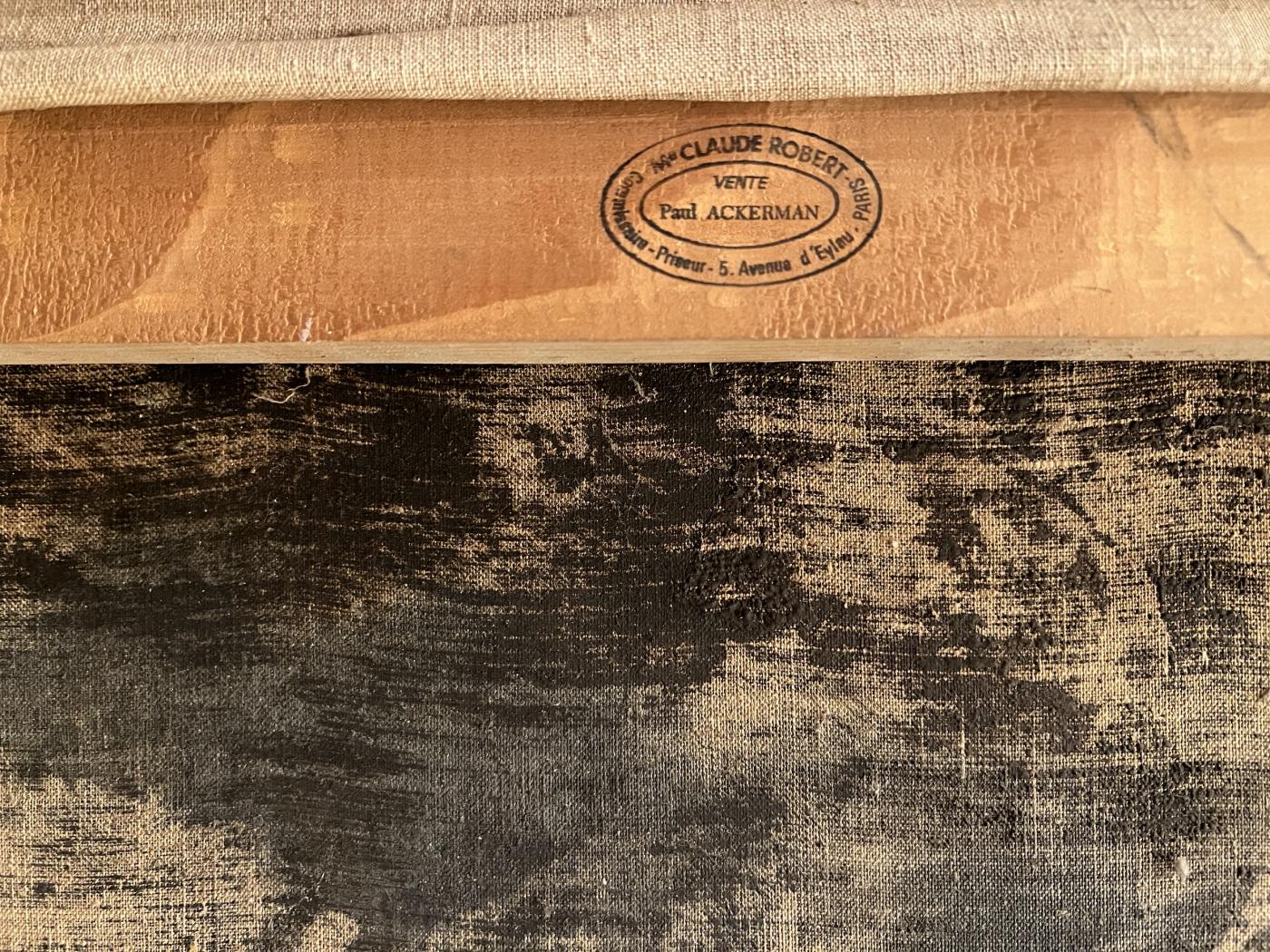 Paul Ackerman - "Personnage dans l'arbre", oil on canvas by Paul ...