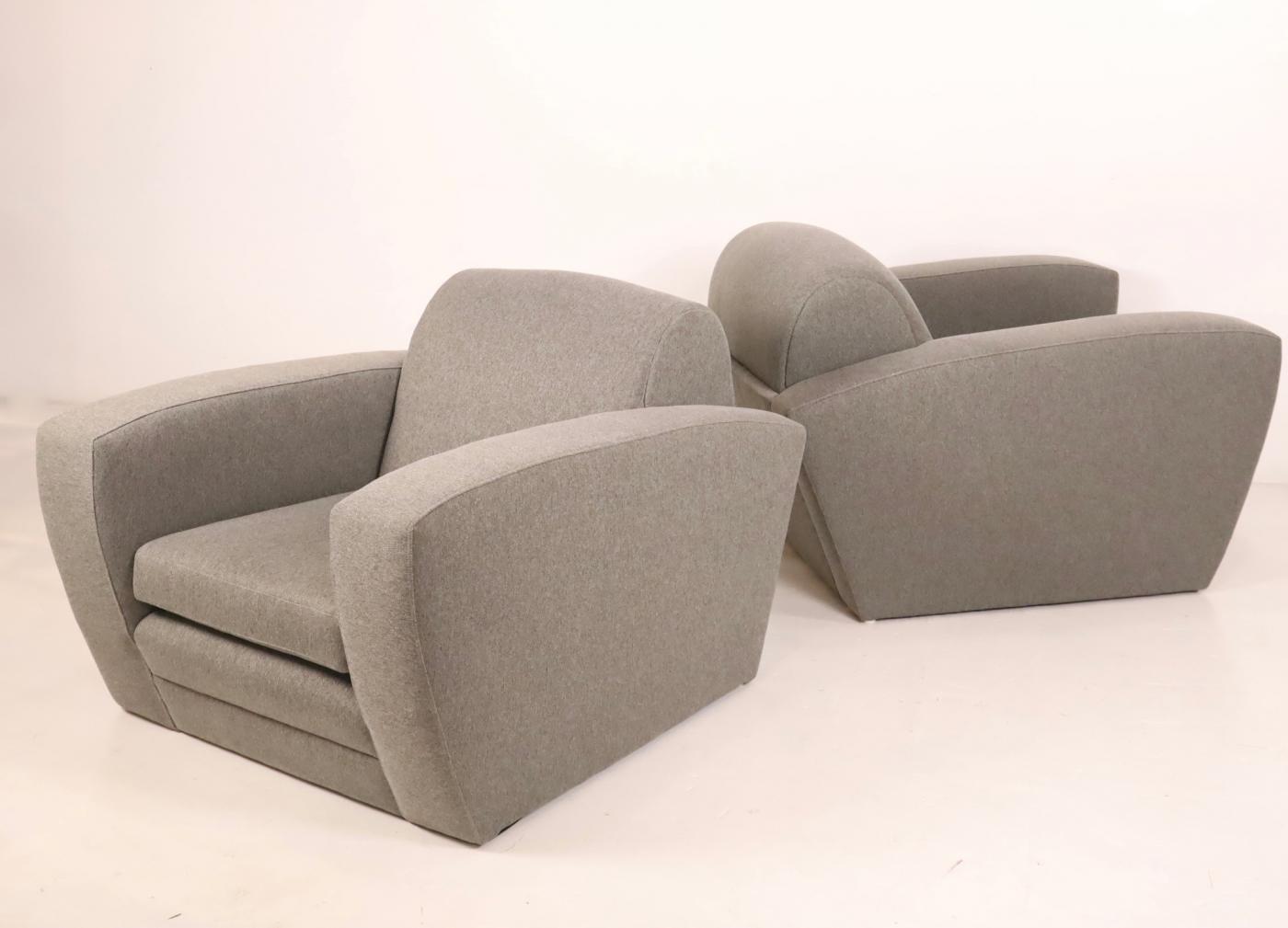 Paul Frankl - Rare Complete Set of "Speed" Sofa & Chairs Designed by ...