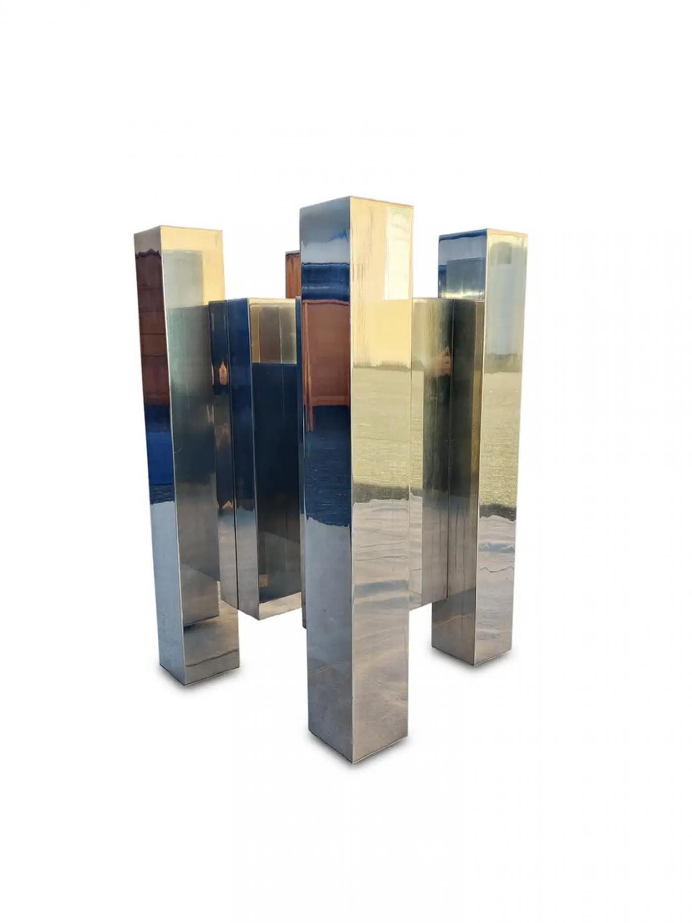 Paul Mayen - Paul Mayen Habitat International Polished Aluminum & Glass ...