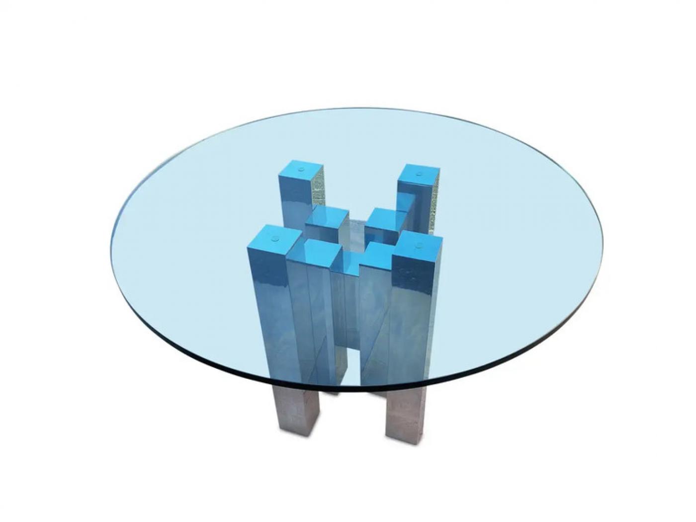 Paul Mayen - Paul Mayen Habitat International Polished Aluminum & Glass ...