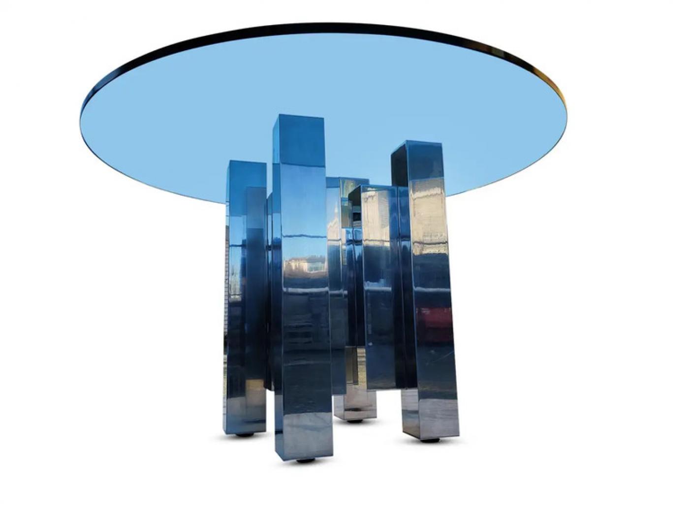 Paul Mayen - Paul Mayen Habitat International Polished Aluminum & Glass ...