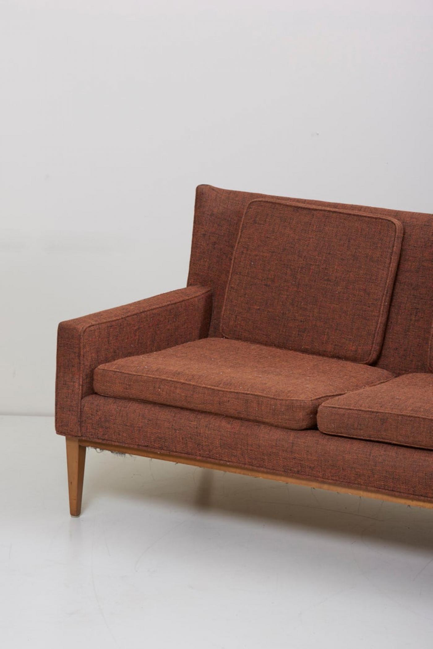 Paul McCobb - 1307 Wingback Sofa by Paul McCobb for Directional ...