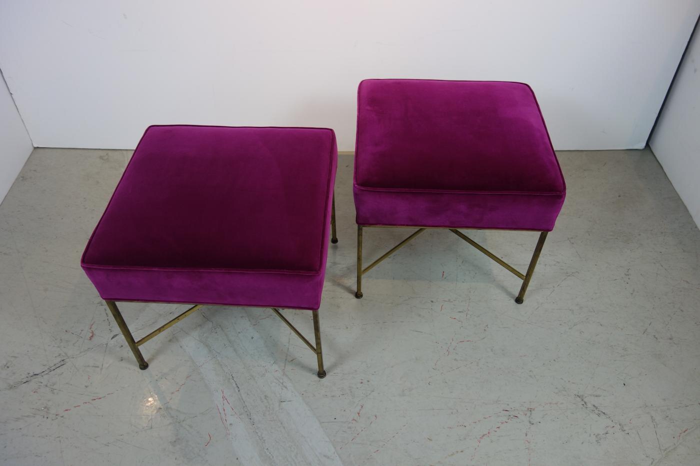 Paul McCobb - Paul McCobb Stools by Calvin, Sold as a Pair