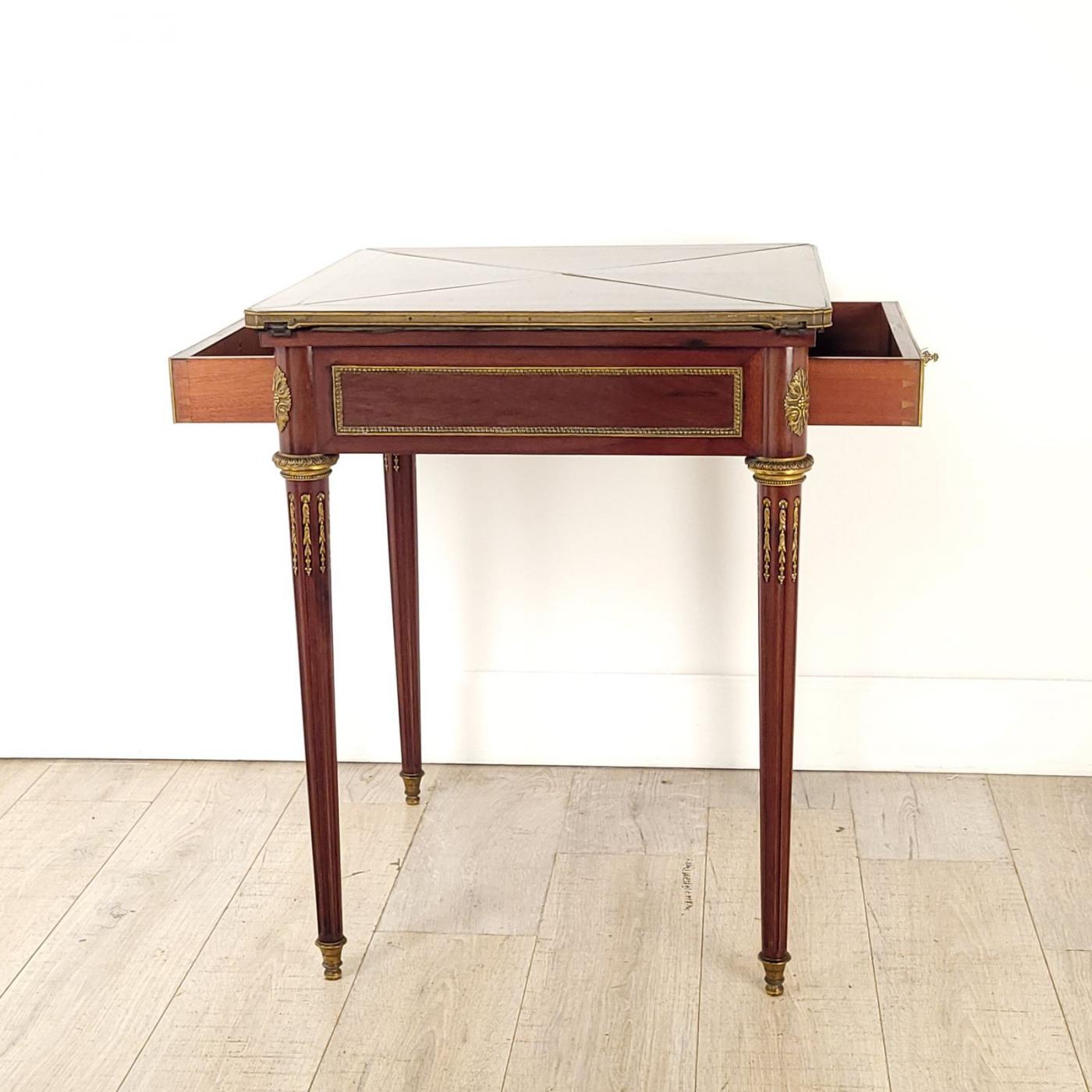 Paul Sormani Envelope Table, France circa 1870