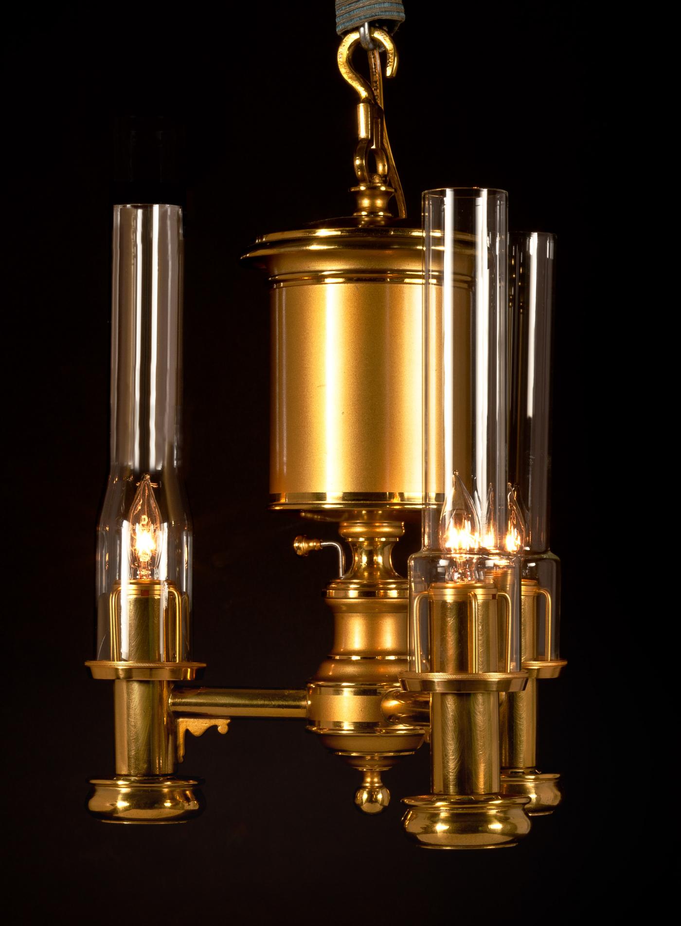 Pendant 3-Light Argand Lamp