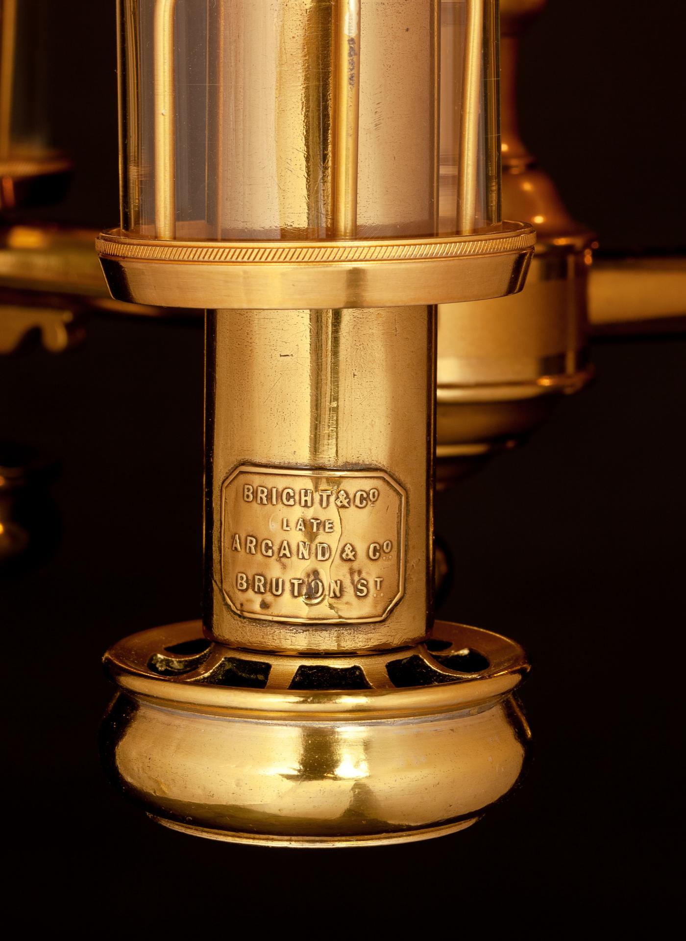 Pendant 3-Light Argand Lamp