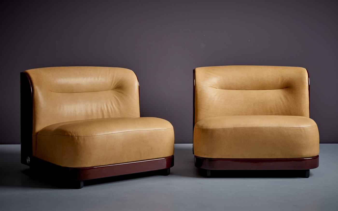 Peter Maly - Pair of Trinom Lounge Chairs by Peter Maly for Cor in ...