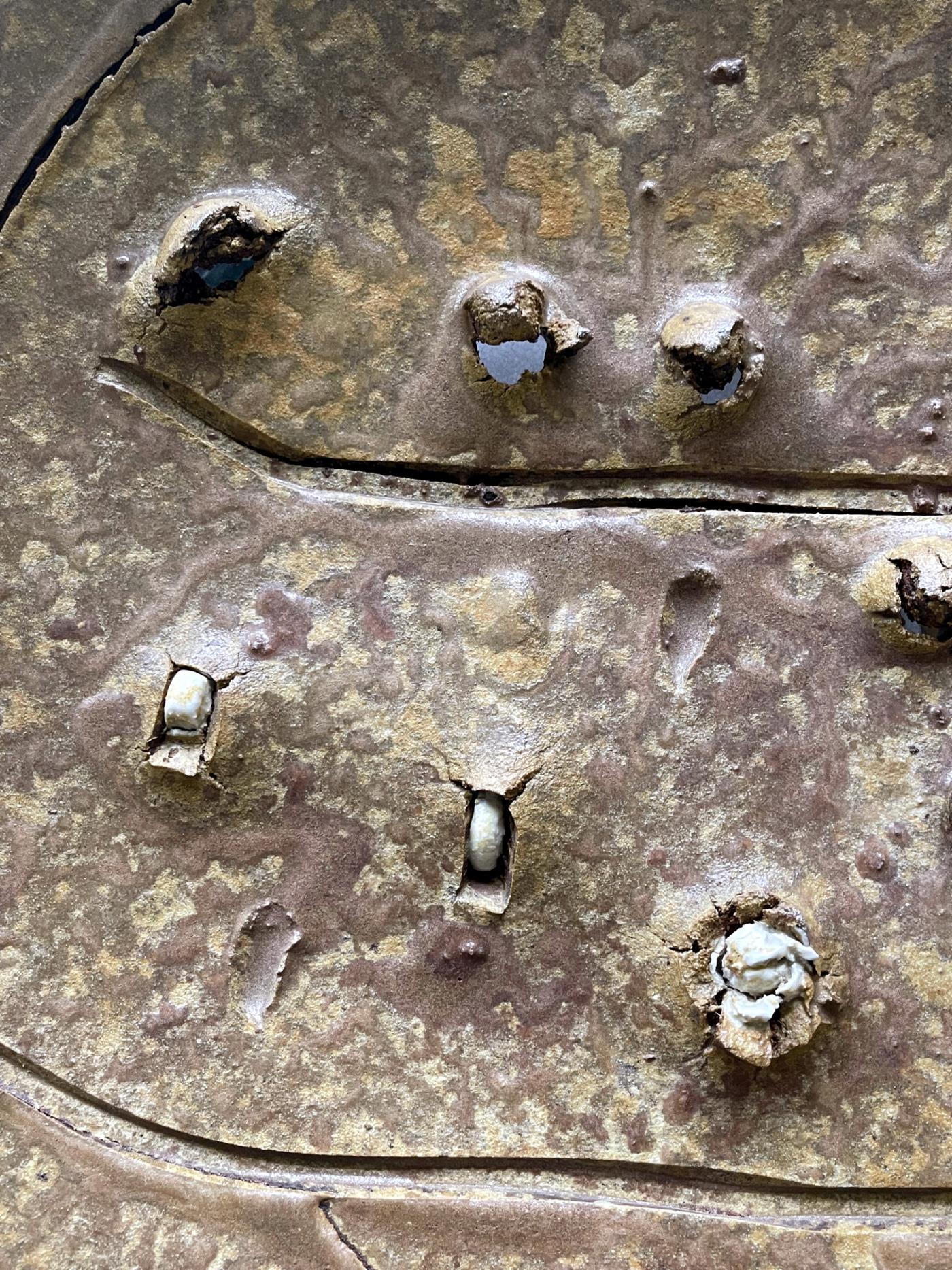 Peter Voulkos - Large Ceramic Wall Mount Sculptural Platter Peter Voulkos