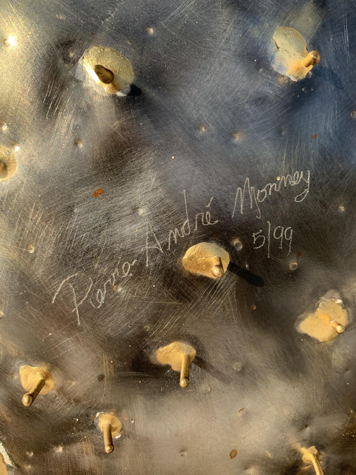 Pierre-Andre Monney - Brass Cactus Sculpture