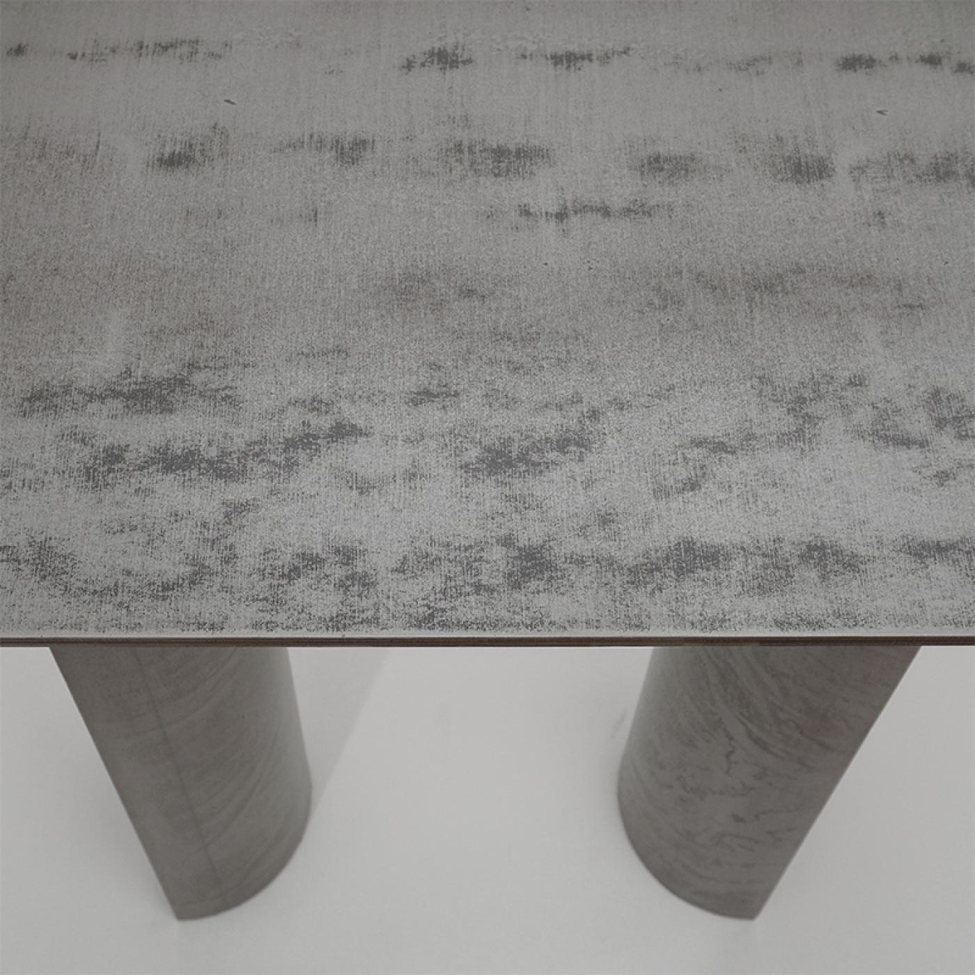 Pierre Mounier - CALAMINE CONSOLE Laminated steel console