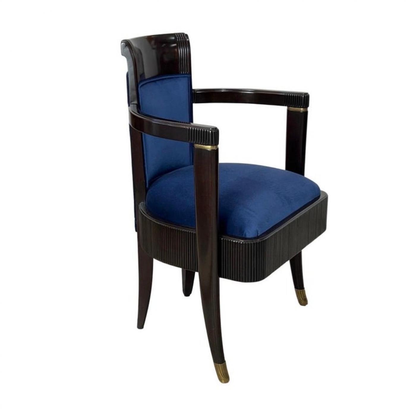 Pierre Patout - Pair of Normandie Chairs by Pierre Patout