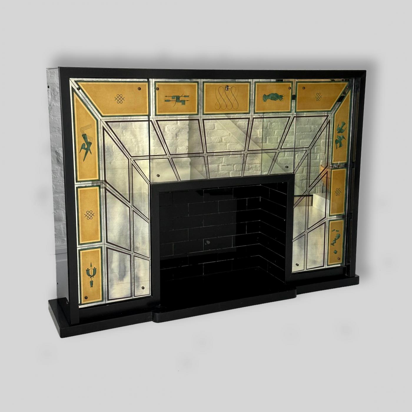 Gio Ponti - Exceptional & Rare Prohibition Bar disguised as Fireplace