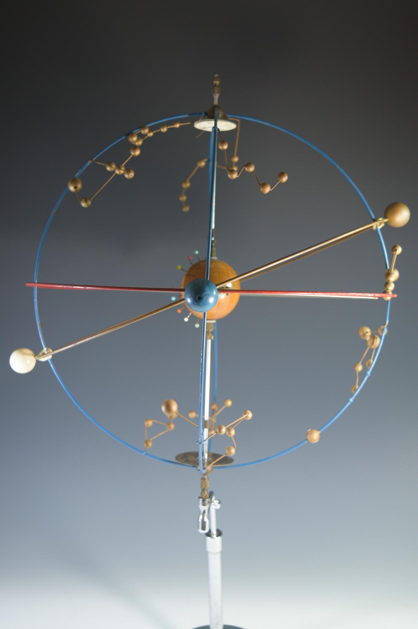 Planetarium Orrery Moveable Desk Display Model of the Solar System