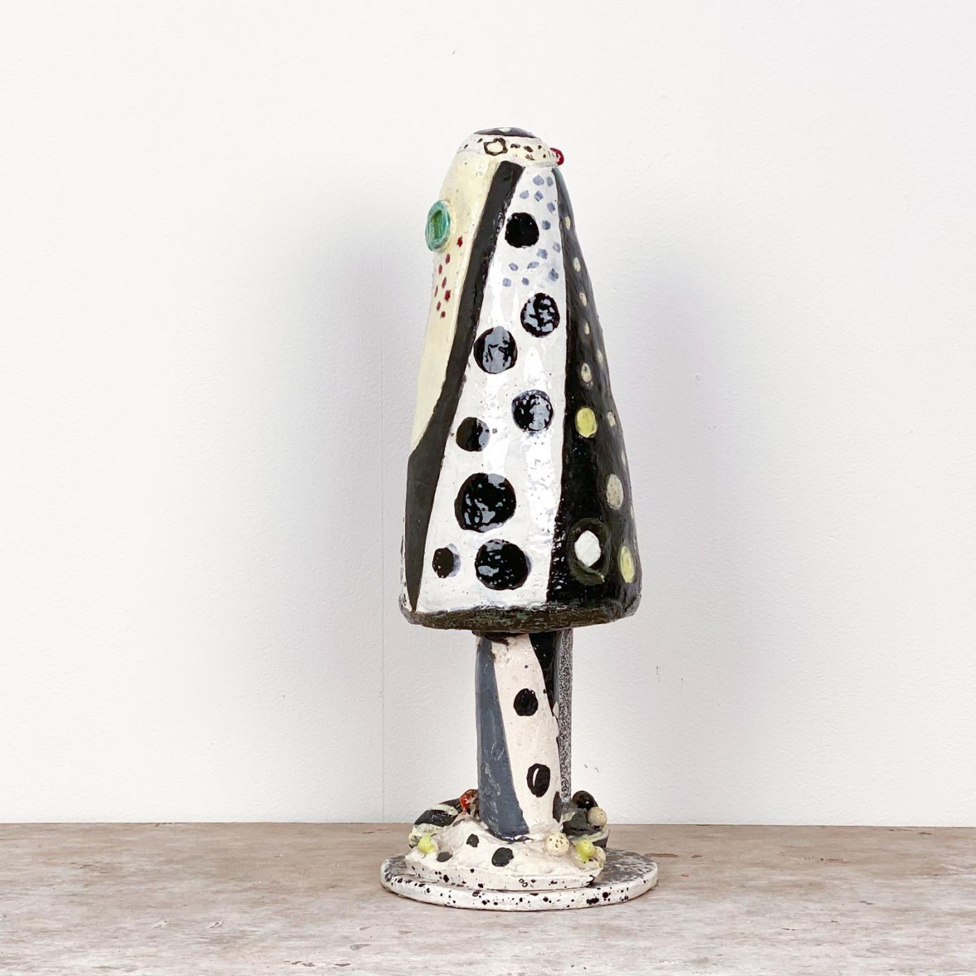 Pop Art Ceramic Figure, America circa 1990