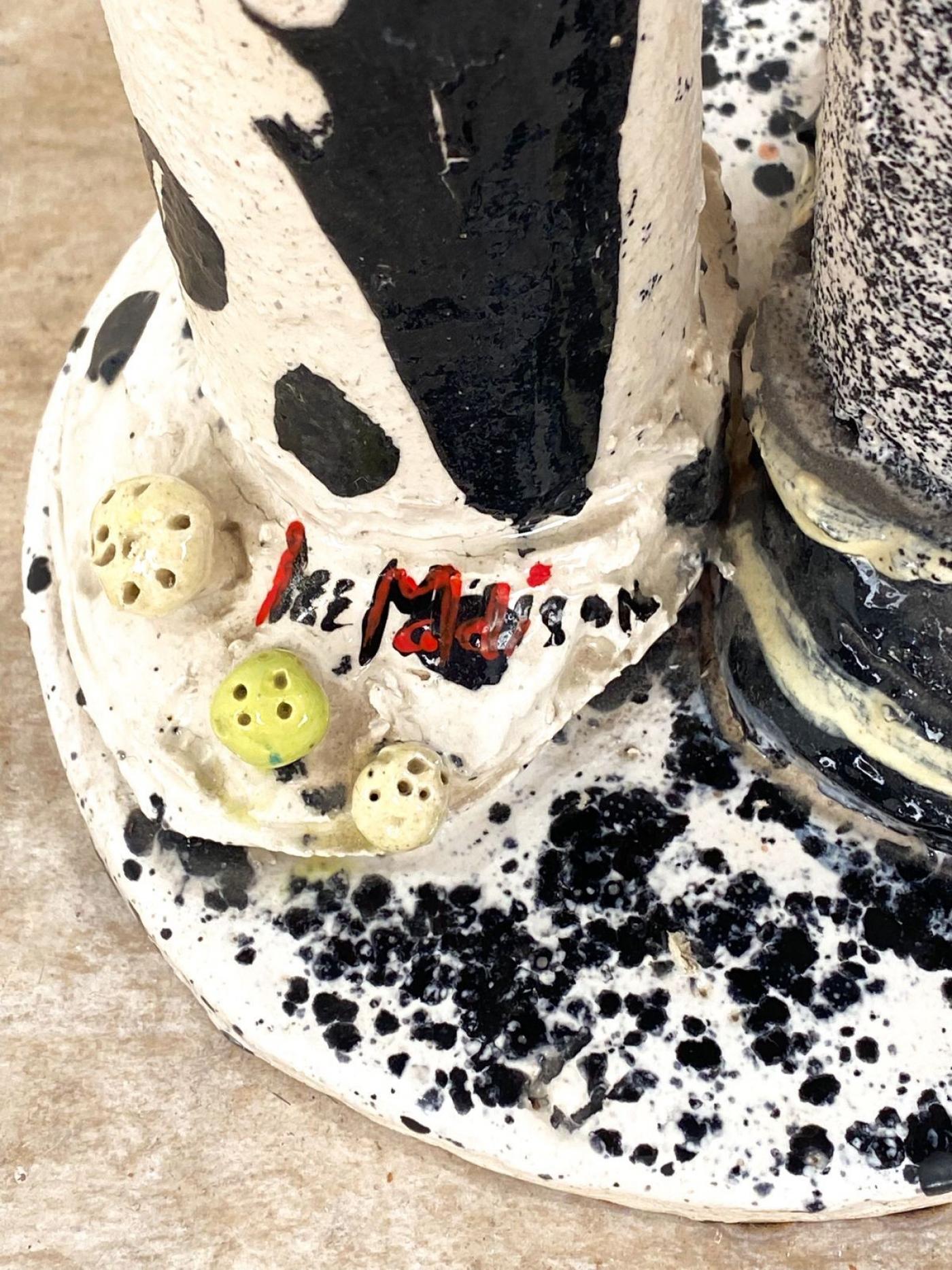 Pop Art Ceramic Figure, America circa 1990