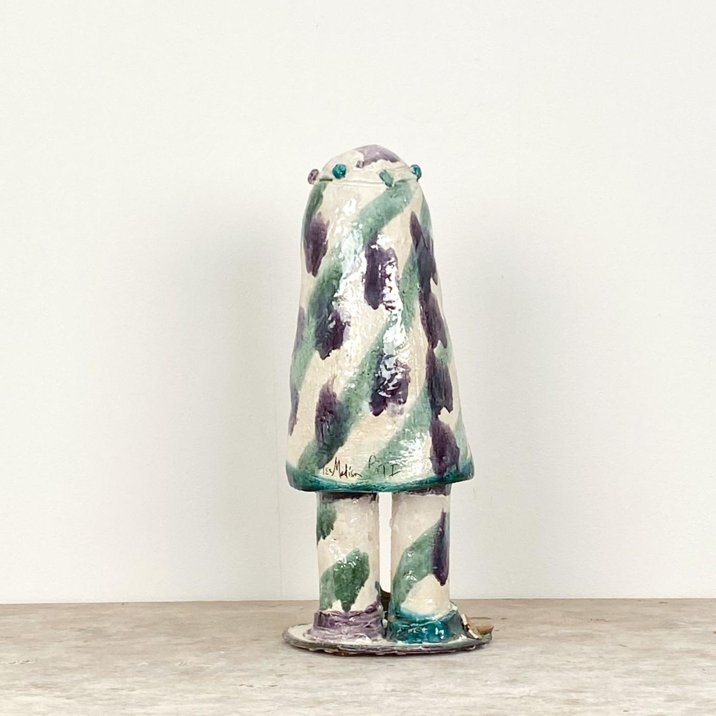 Pop Art Ceramic Figure, America circa 1990