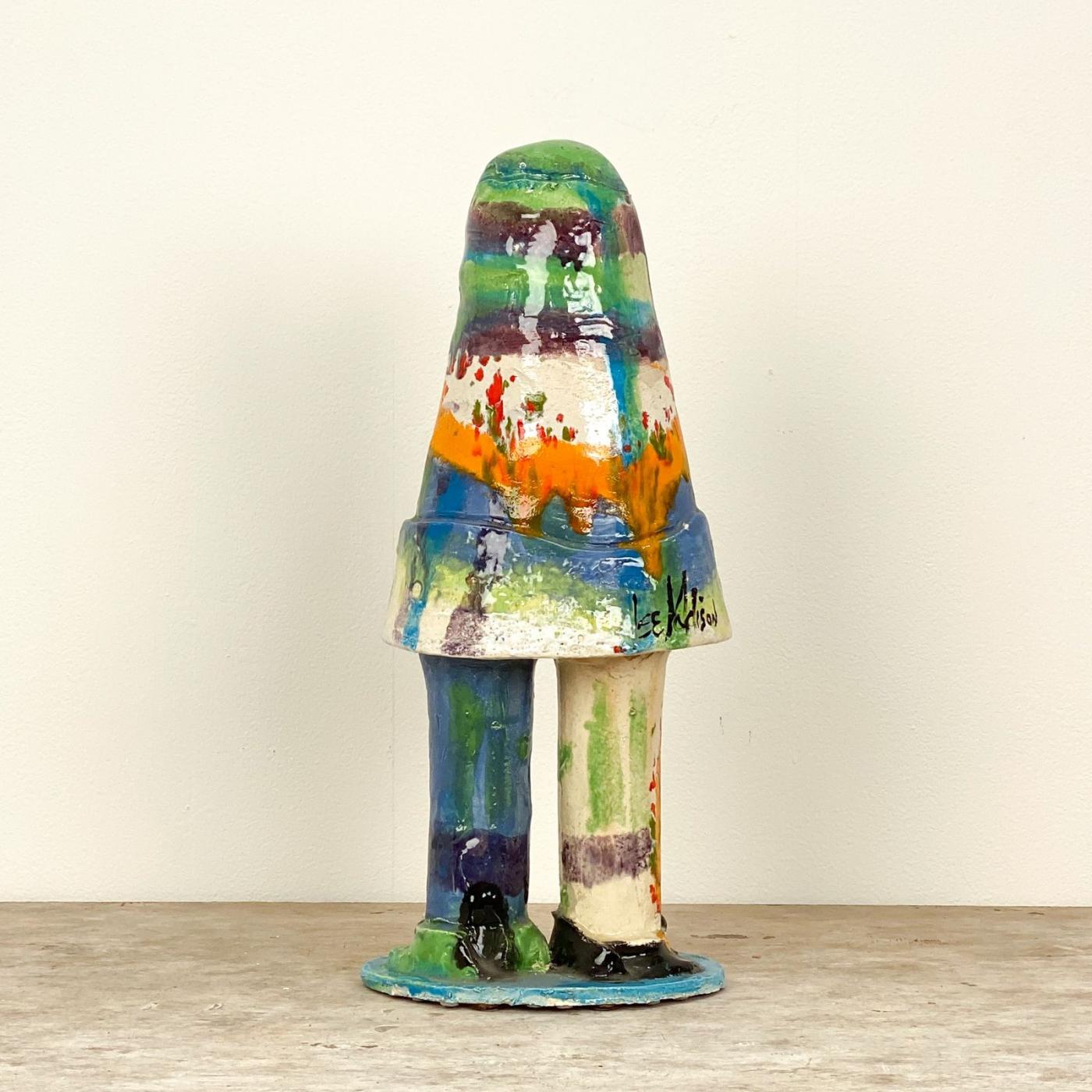 Pop Art Ceramic Figure, America circa 1990