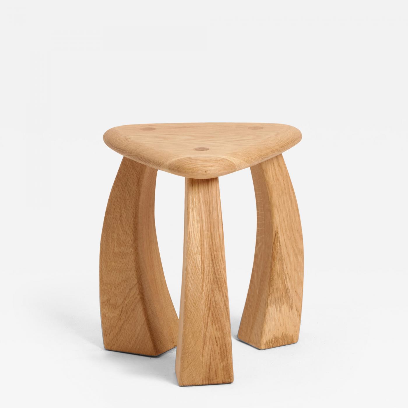 Project 213A - Natural Oak Arc de Stool '37