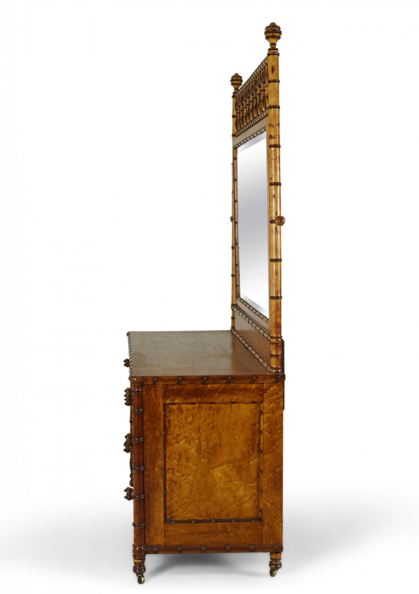 R.J. Horner & Co. - R.J. Horner Aesthetic Movement Faux Bamboo Birdseye ...