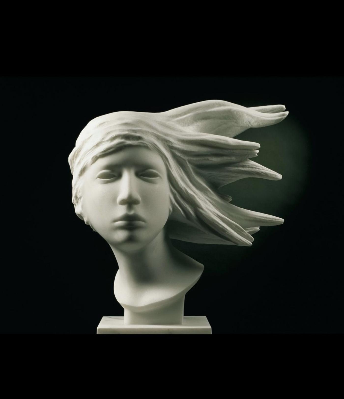 Ralph Brown - Ralph Brown Carrara Marble Sculpture (RA)