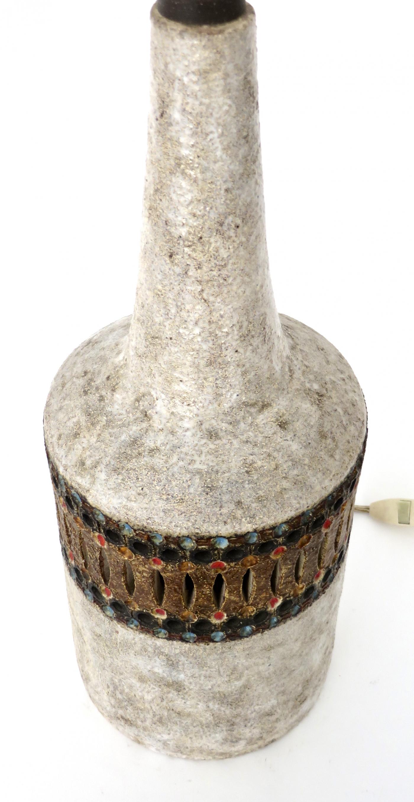Raphael Giarrusso - Raphael Giarrusso French Ceramic Table Lamp Accolay ...